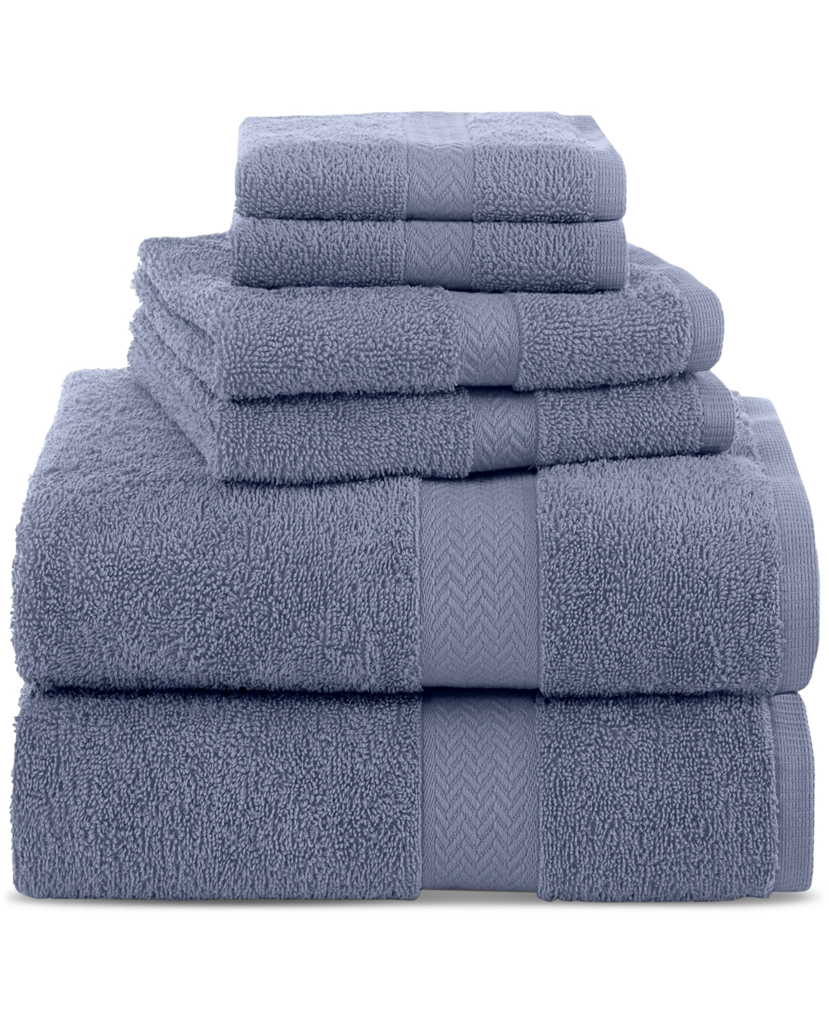 Click here for Martex 100 Ringspun Cotton 6-Pc. Towel Set - Heath... prices