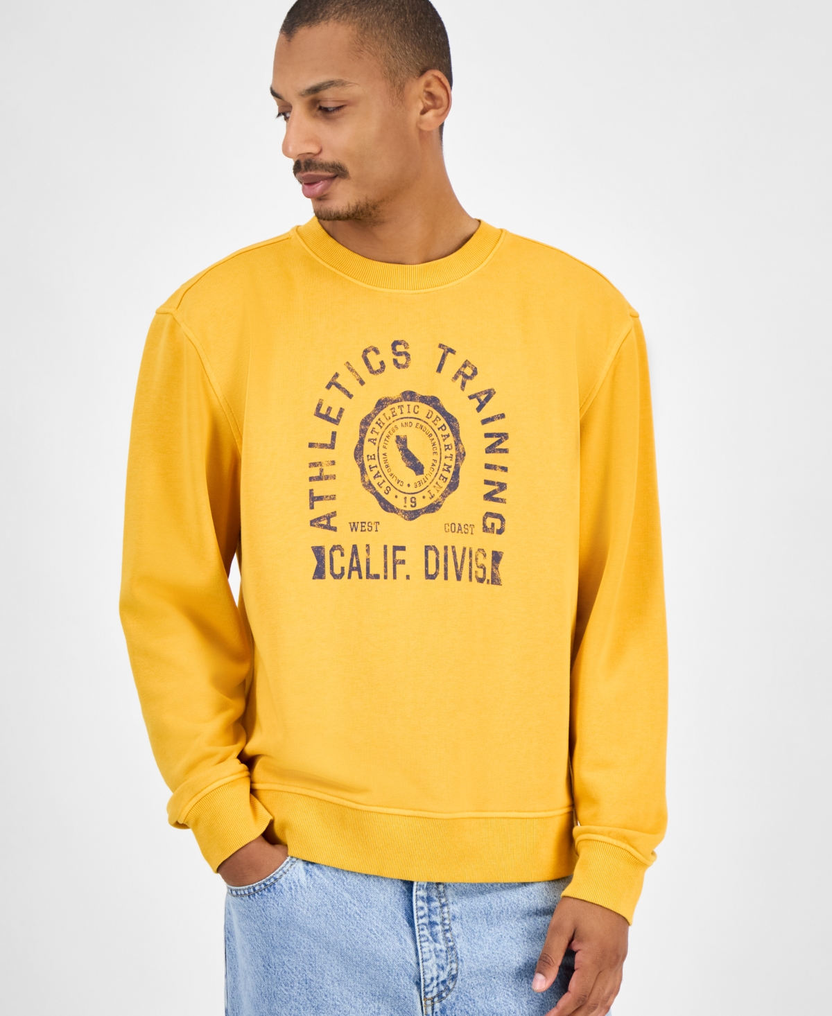 Click here for Sun + Stone Mens Athletic Graphic Sweatshirt  Macy... prices