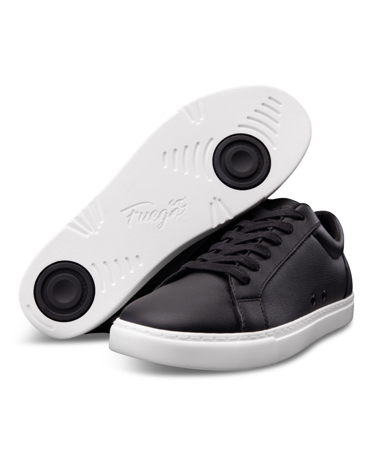 Click here for Fuego Kids Black Low-top Sneaker 1Y - Black prices