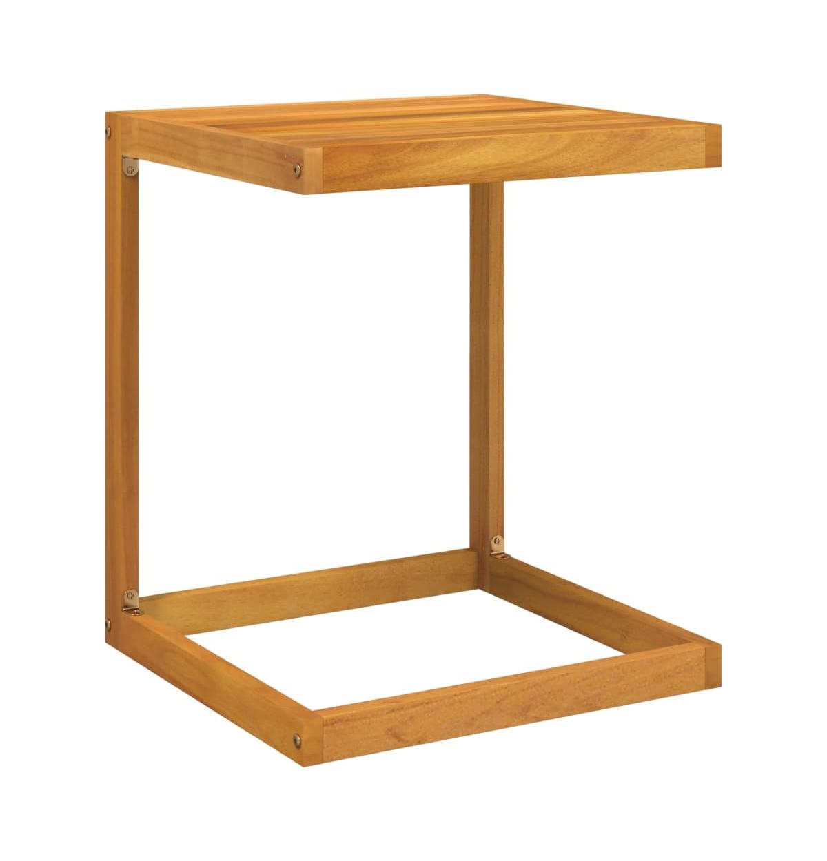 Click here for vidaXL C Table 16.5x15.7x19.7 Solid Wood Acacia -... prices