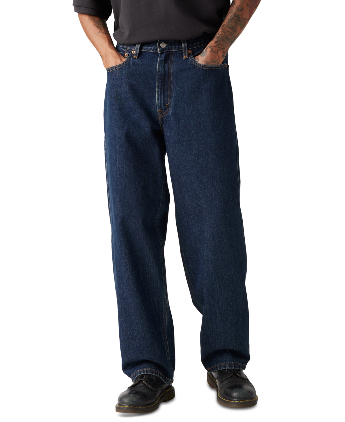 Click here for Levis Mens 578 Baggy Jeans - Rinse Crusade prices