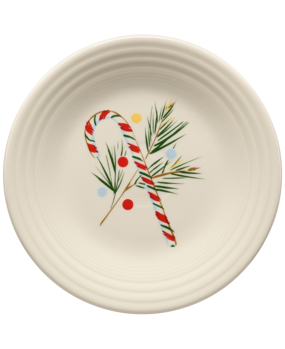 Click here for Fiesta Jolly Christmas Candy Cane Classic Rim 9 Lu... prices