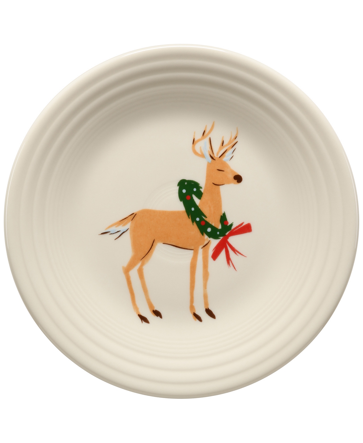 Click here for Fiesta Jolly Christmas Reindeer Classic Rim 9 Lunc... prices