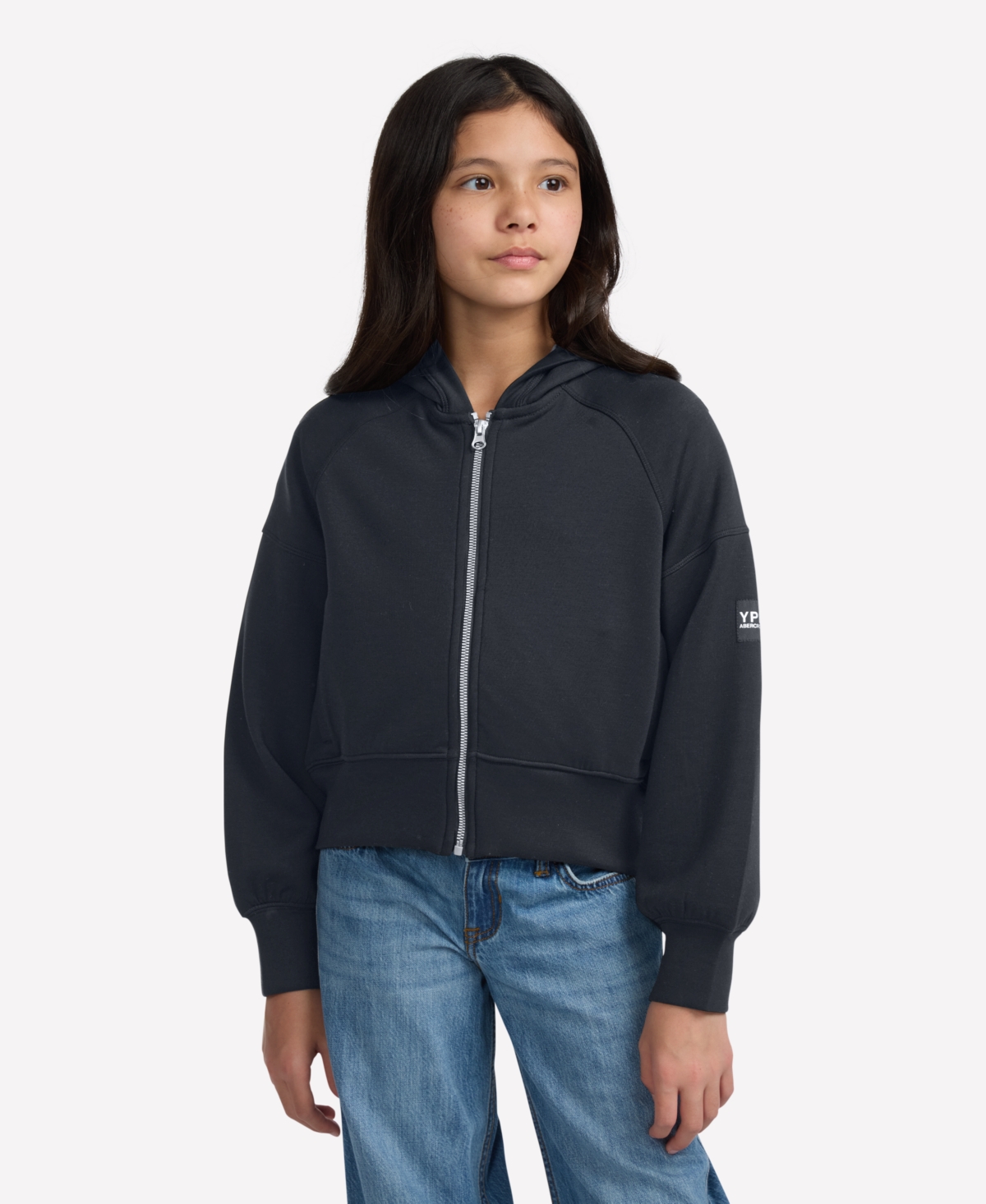 Click here for abercrombie kids Girls Ypb NeoKNIT Full-Zip Hoodie... prices