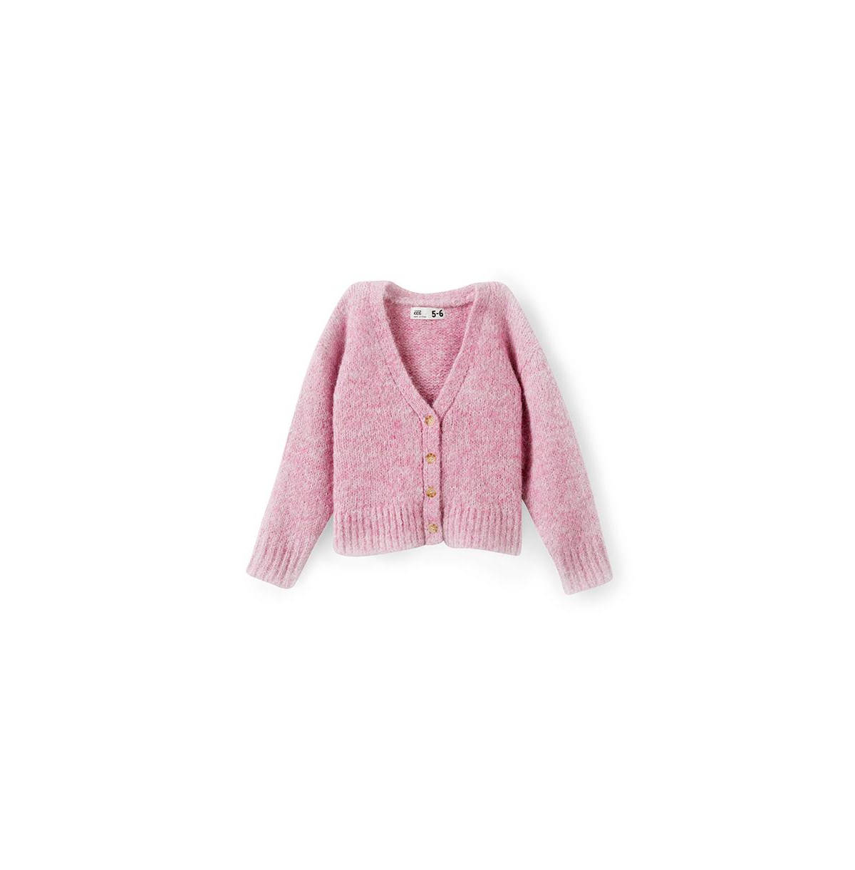 Click here for Cotton On Girls Vera Vee Neck Cardigan - Marshmell... prices