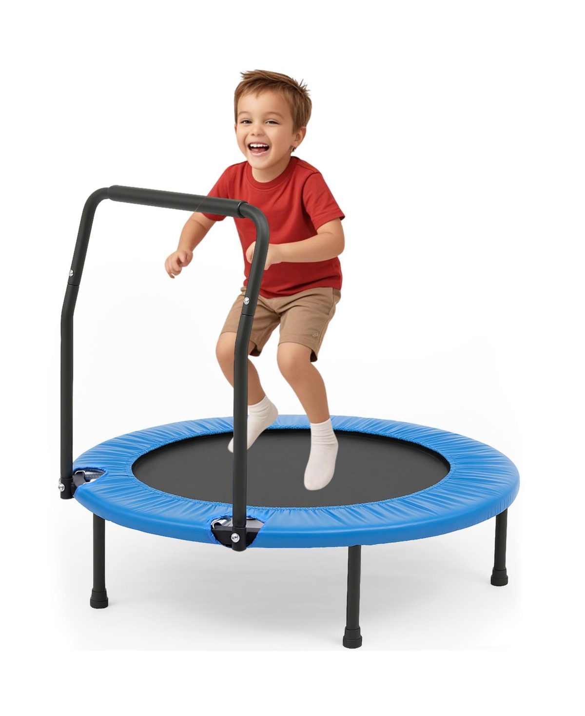 Click here for Sugift Kids Trampoline Rebounder with Padded Handr... prices
