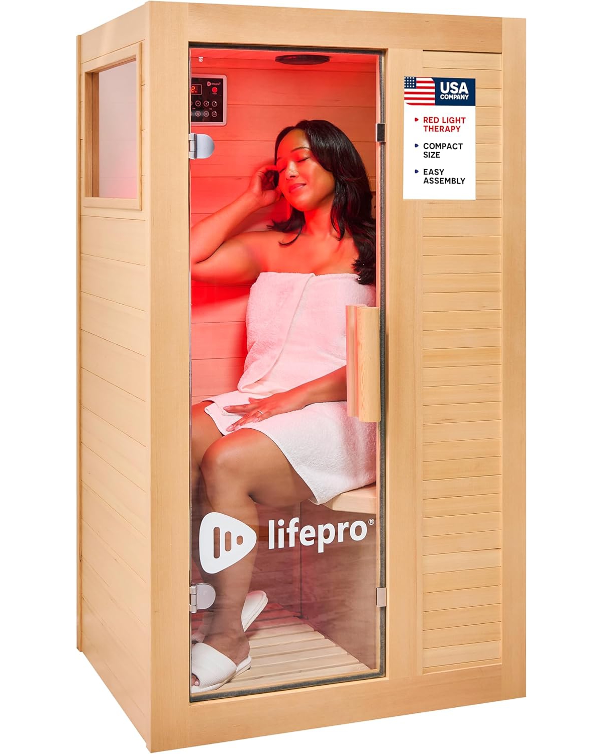 Click here for Lifepro RejuvaCure Far Infrared Sauna with Red Lig... prices
