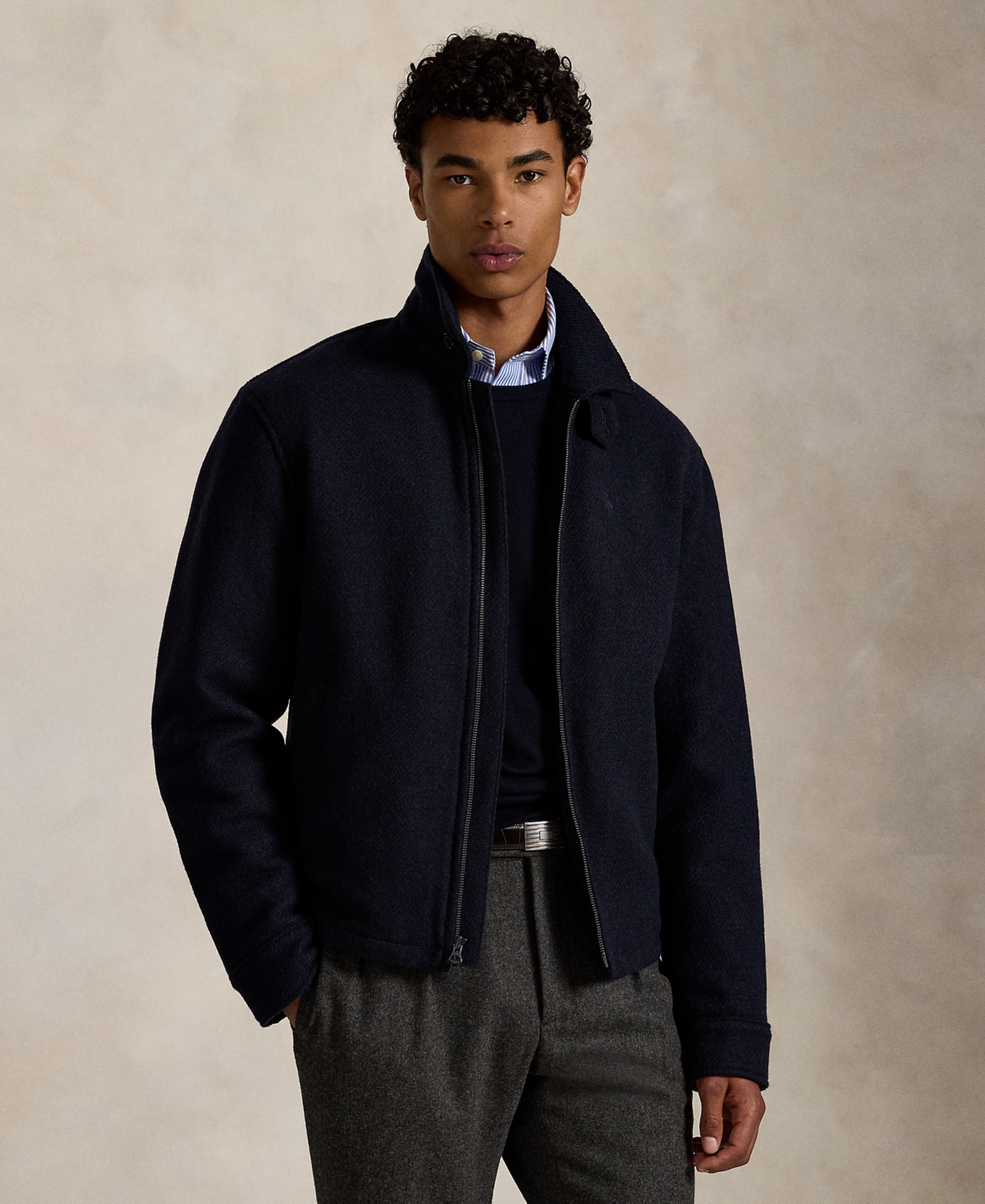 Click here for Polo Ralph Lauren Mens The Langdon Wool Jacket - C... prices