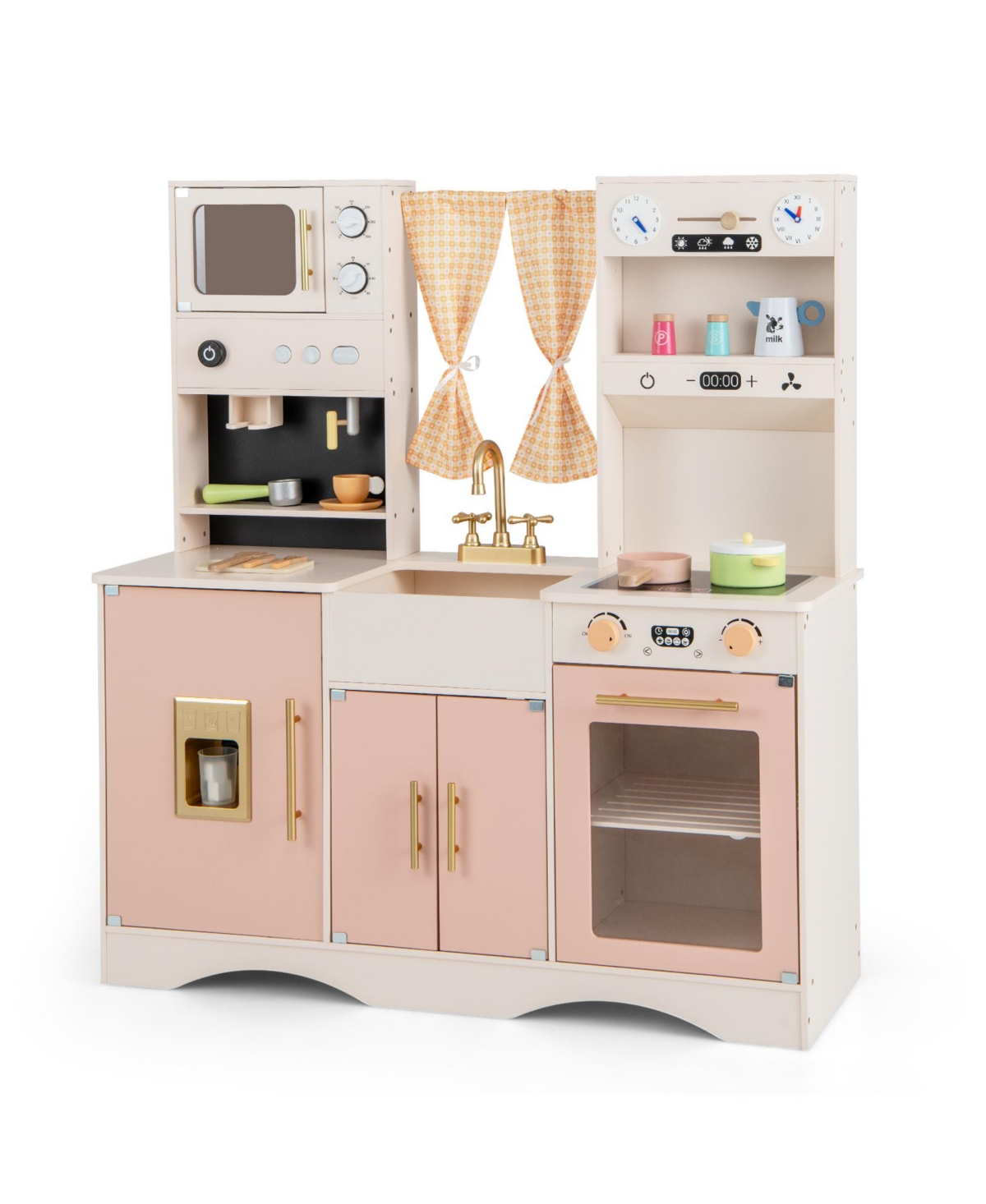 Click here for Kids Kitchen Playset with Microwave and Coffee Mak... prices