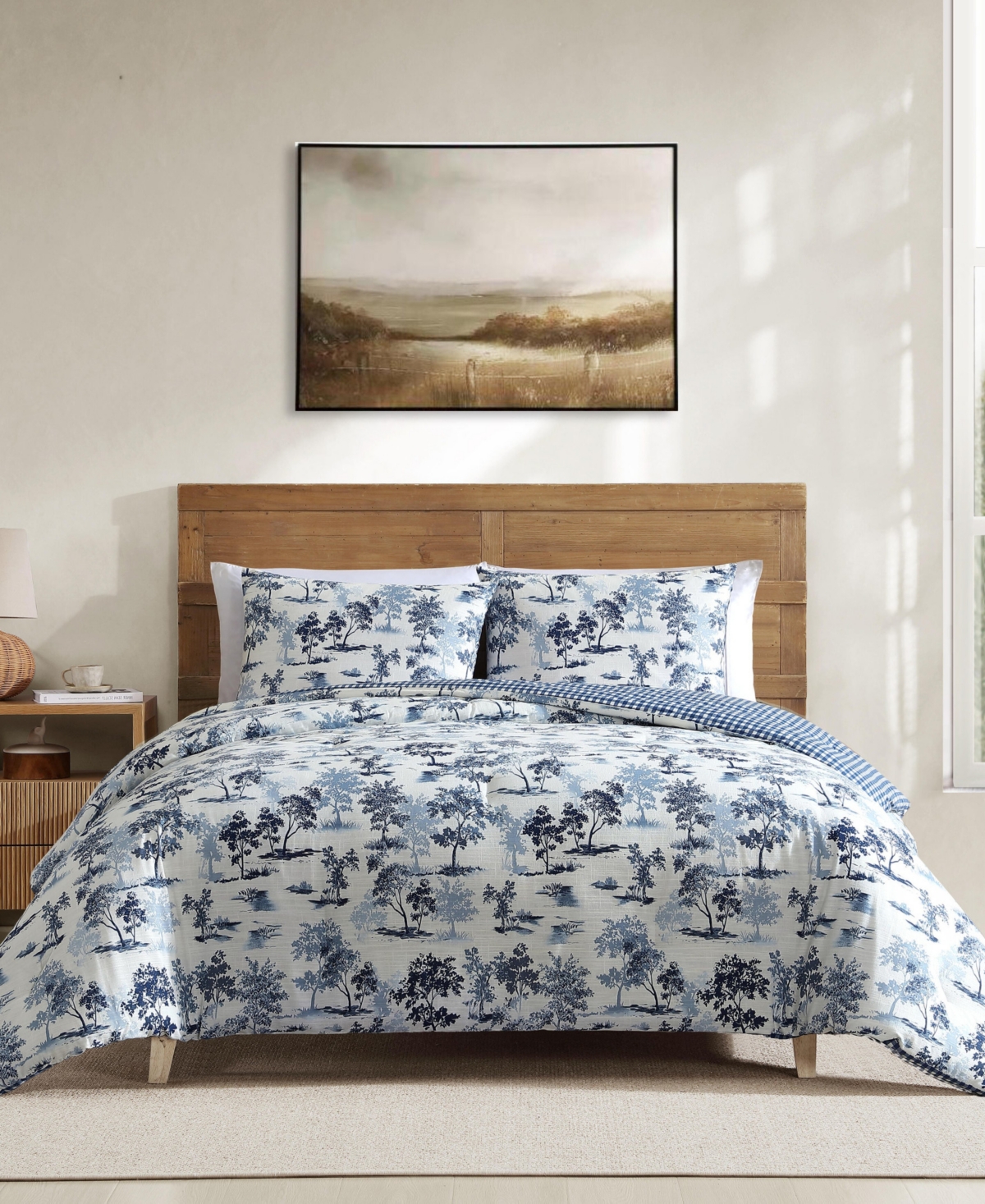 Click here for Eddie Bauer Vintage Forest Toile Reversible 3-Pc.... prices