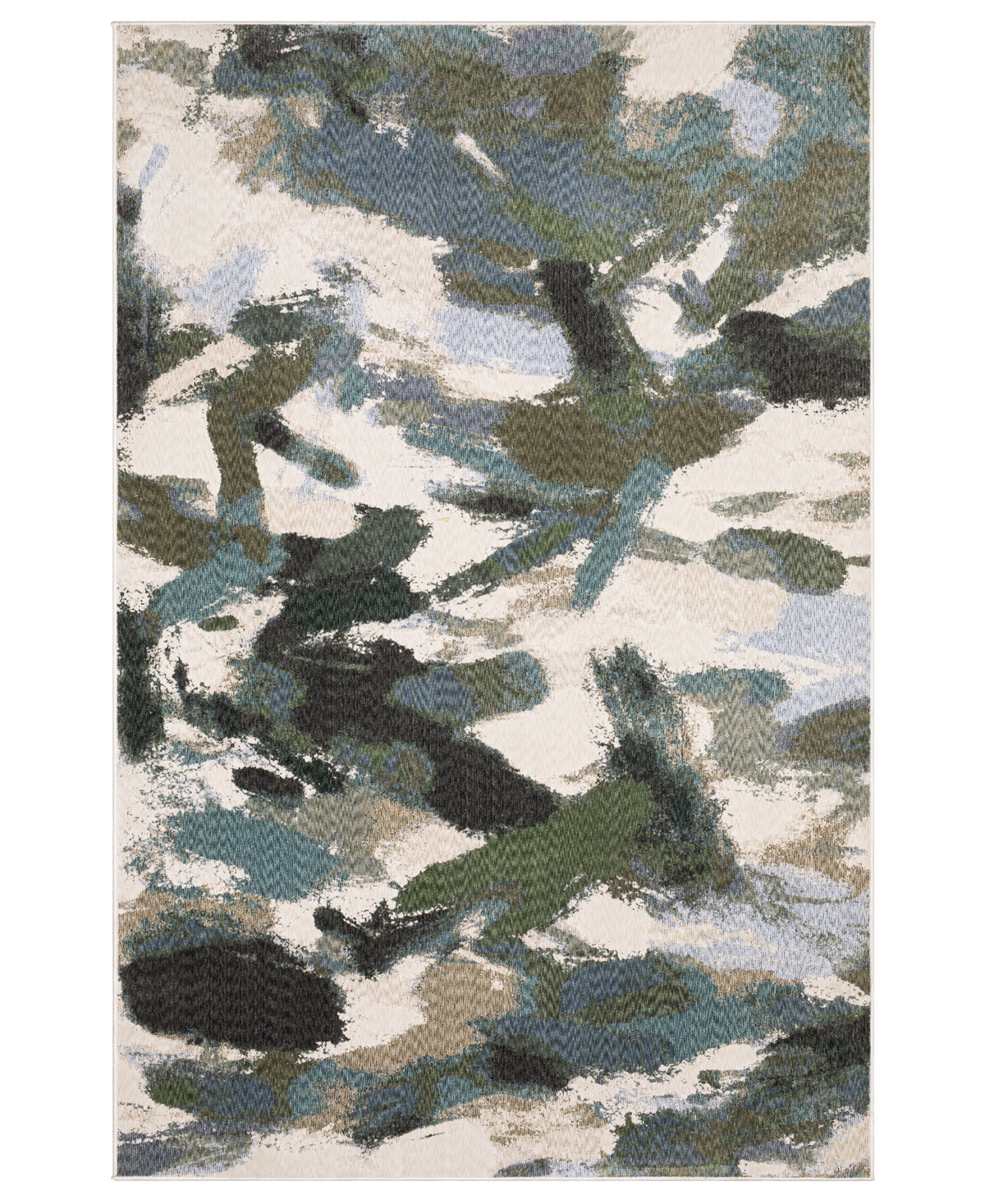 Click here for Oriental Weavers Tisdell TIS04 53x76 Area Rug - Bl... prices