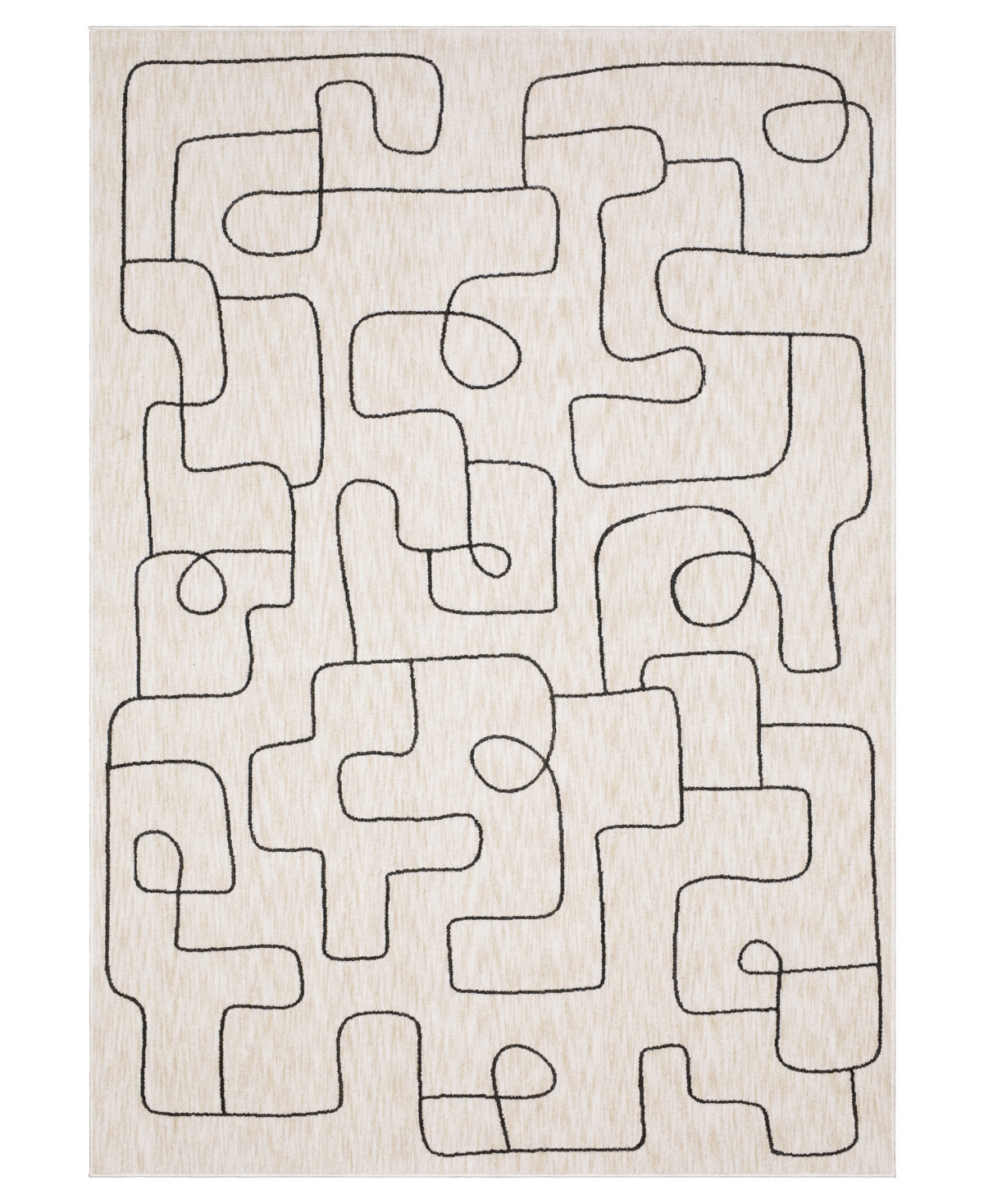 Click here for Oriental Weavers Hunter HNT06 53x76 Area Rug - Bei... prices