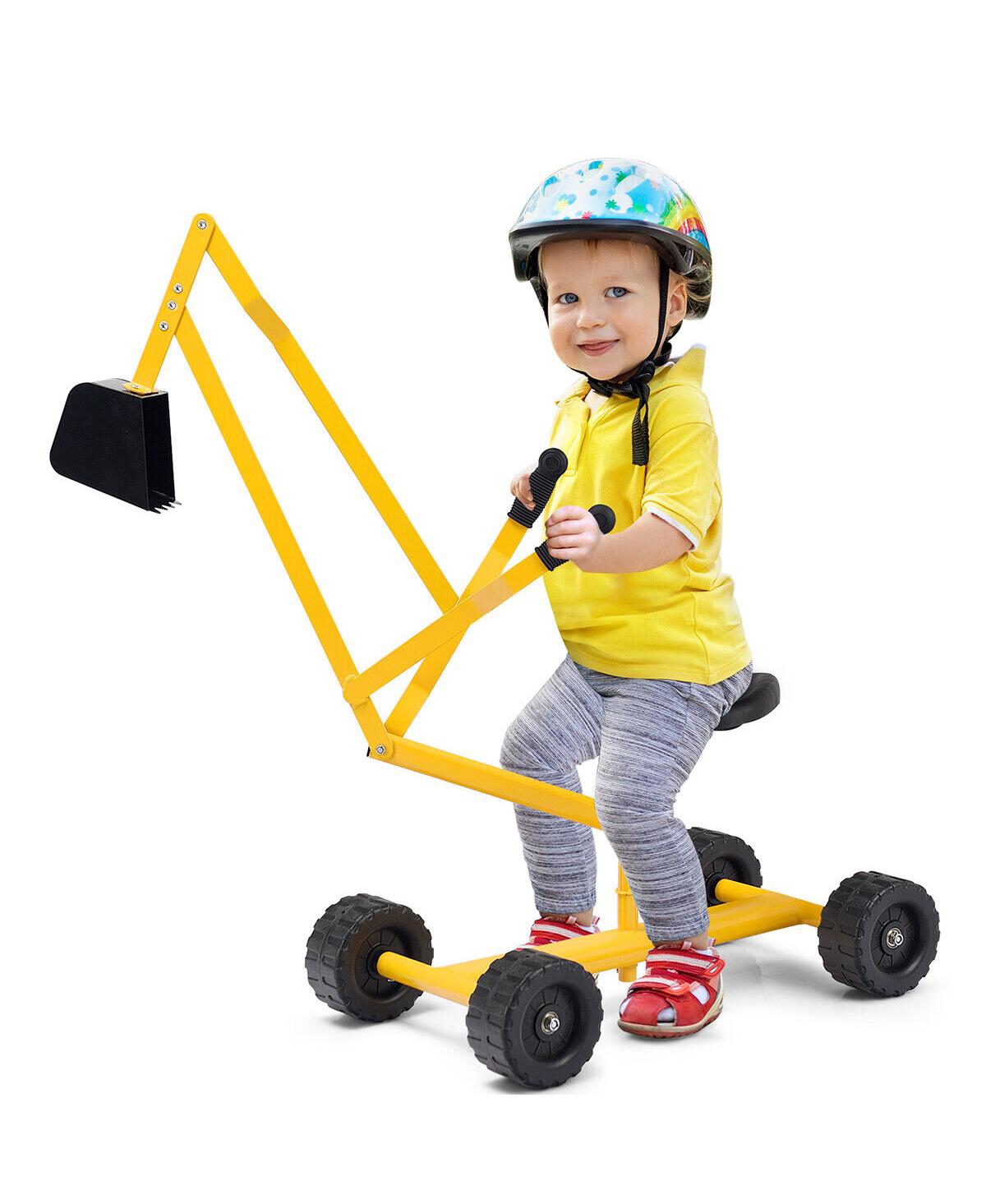 Click here for Heavy Duty Steel Frame Kid Ride-on Sand Digger - O... prices