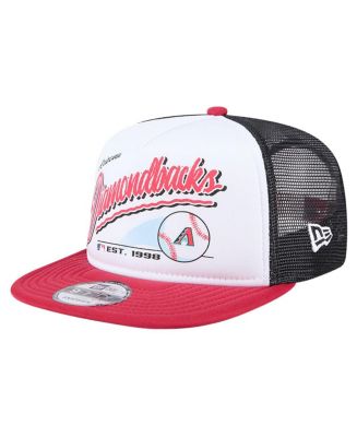 New Era Big Boys and Girls White Arizona Diamondbacks Retro 9FIFTY ...