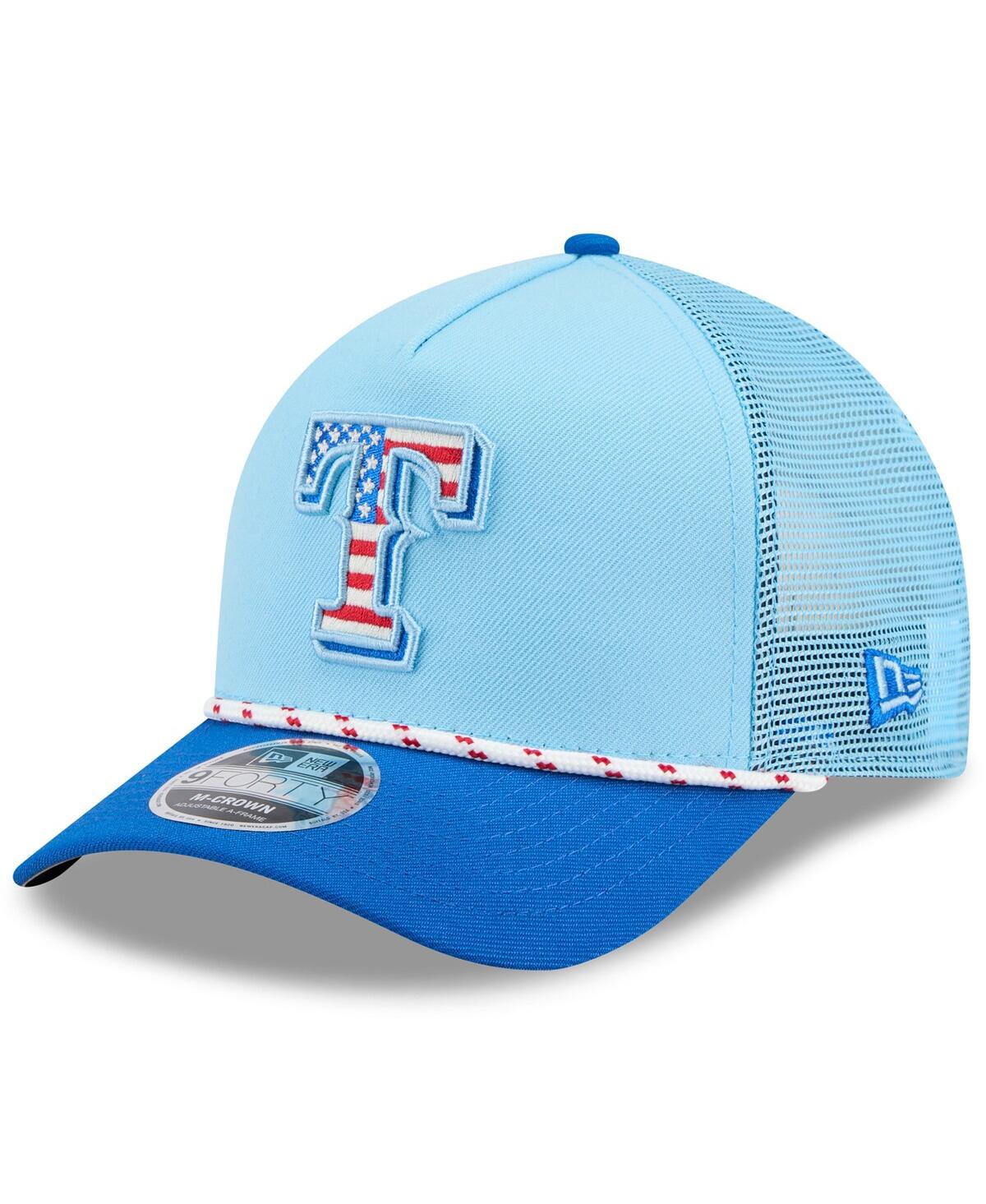 Click here for New Era Mens Light Blue/Royal Texas Rangers 2025 F... prices