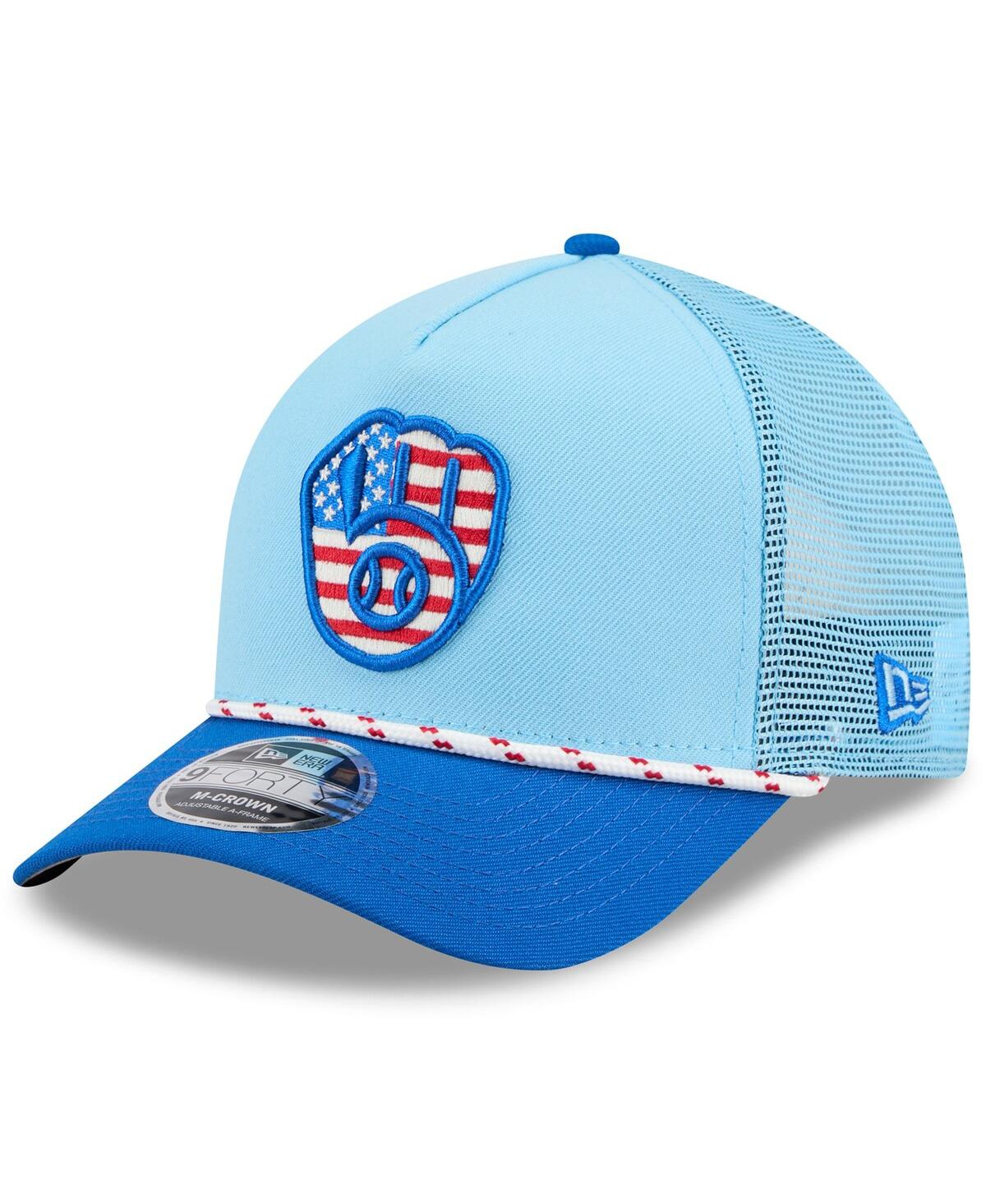 Click here for New Era Mens Light Blue/Blue Milwaukee Brewers 202... prices