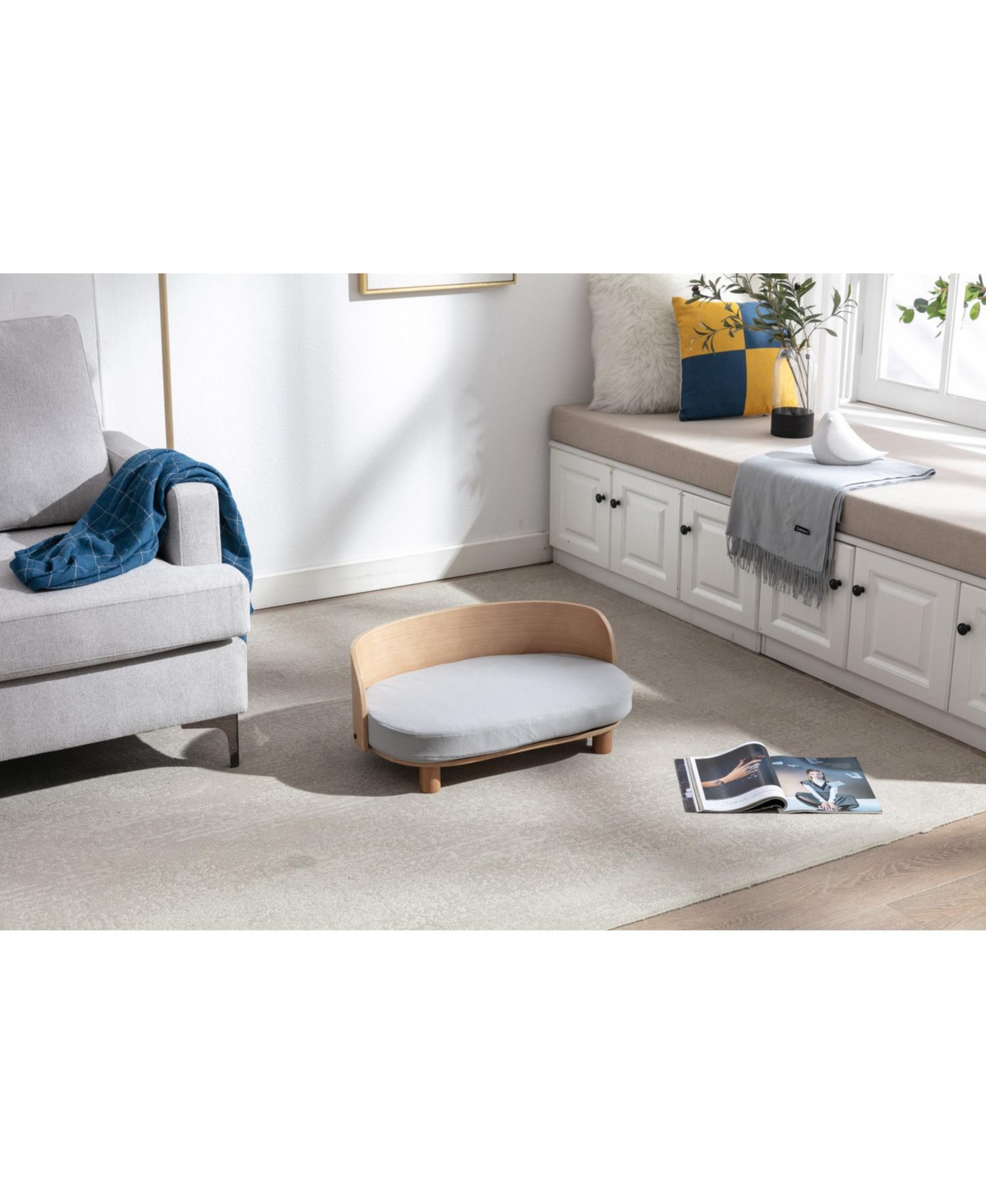 Click here for Streamdale Furniture Elevated Dog Bed Scandinavian... prices