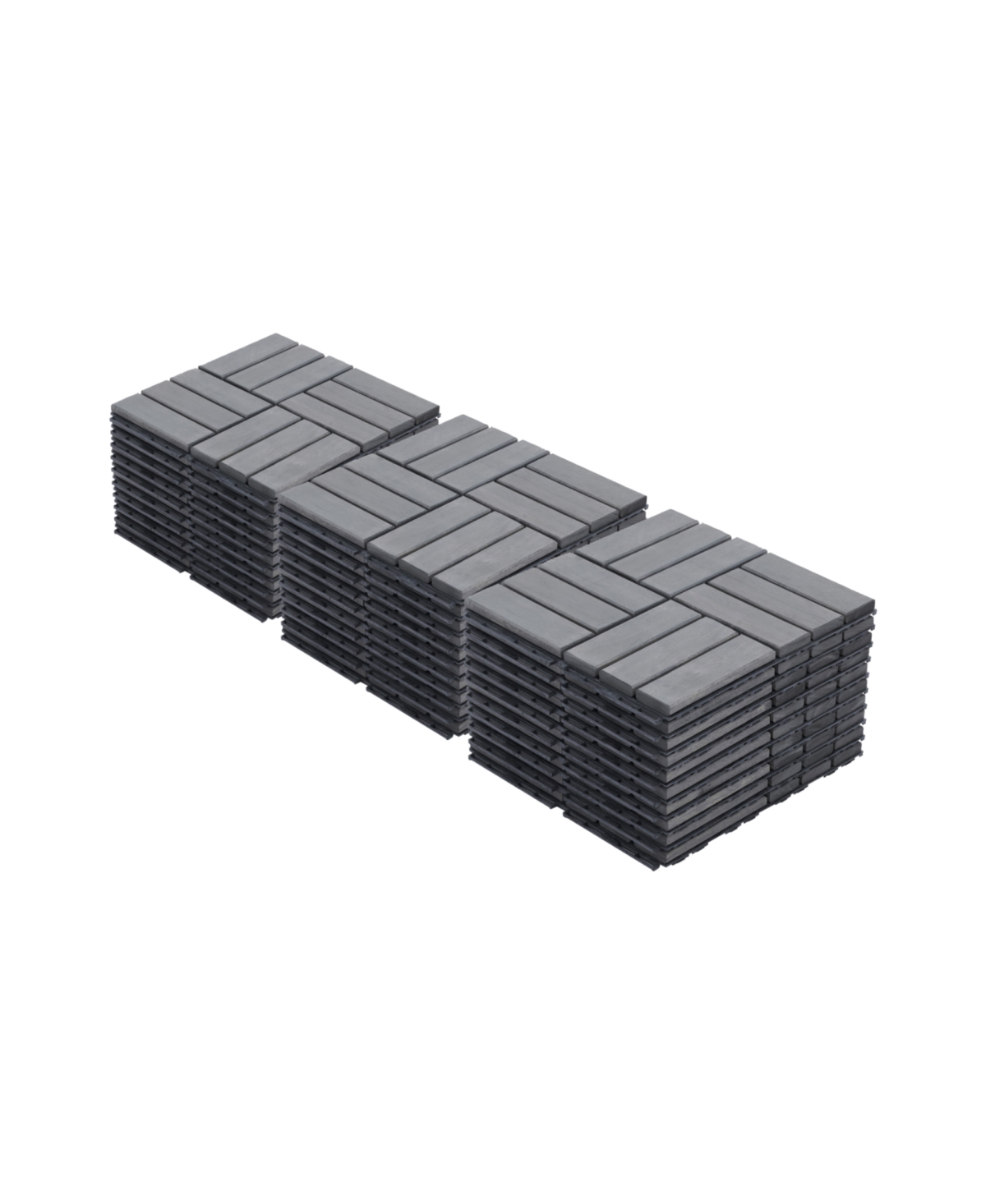 Click here for Streamdale Furniture Interlocking Deck Tiles Light... prices
