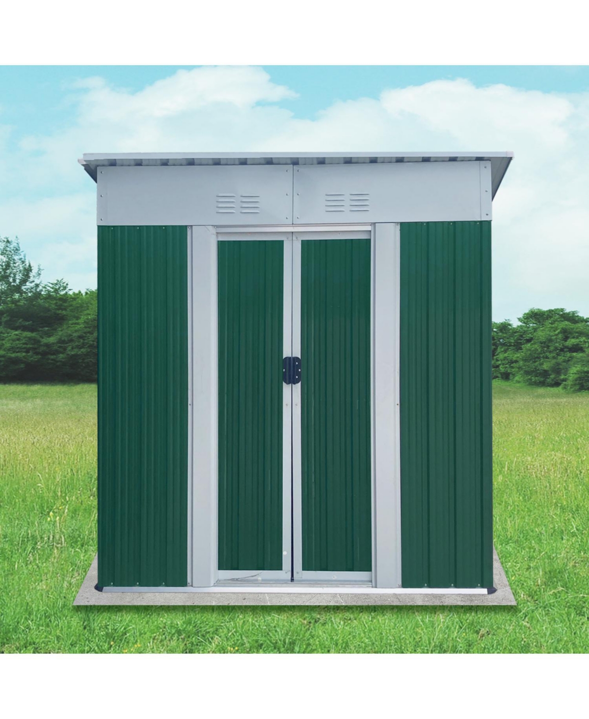 Click here for Streamdale Furniture 5x3ft Mini Outdoor Storage Sh... prices