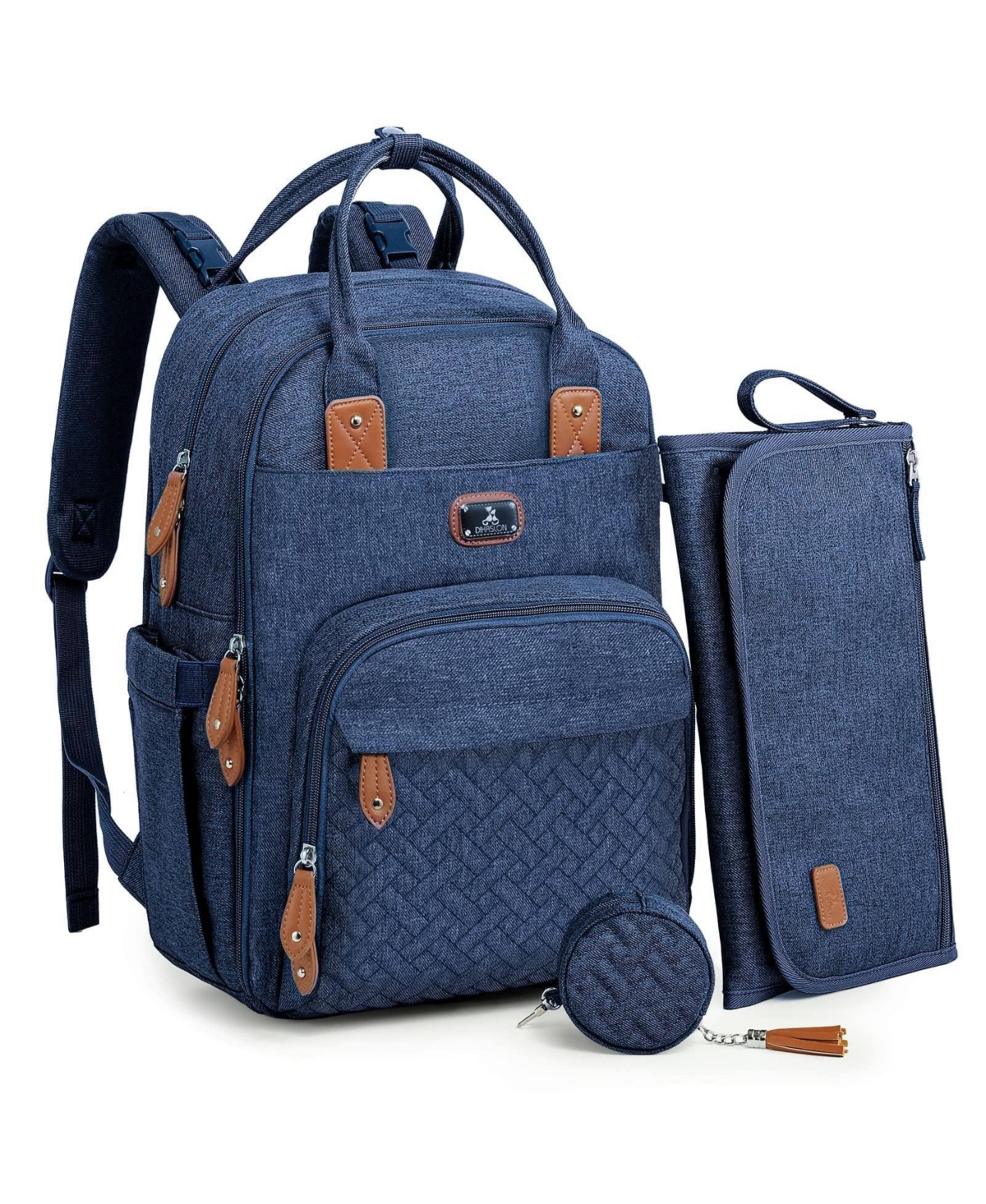 Click here for Dikaslon Diaper Bag Backpack with Portable Changin... prices