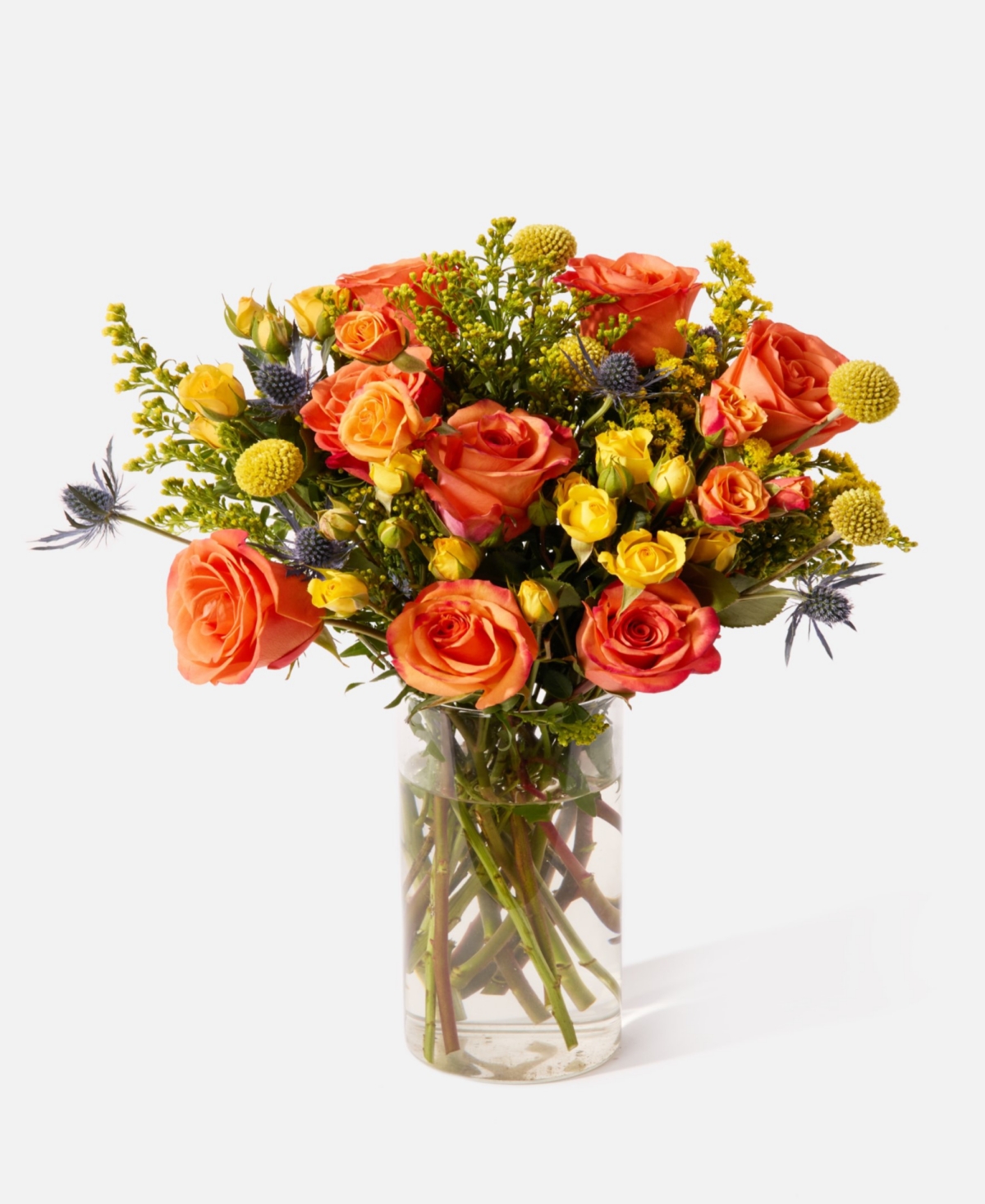 Click here for UrbanStems The Firecracker Fresh Flower Bouquet prices