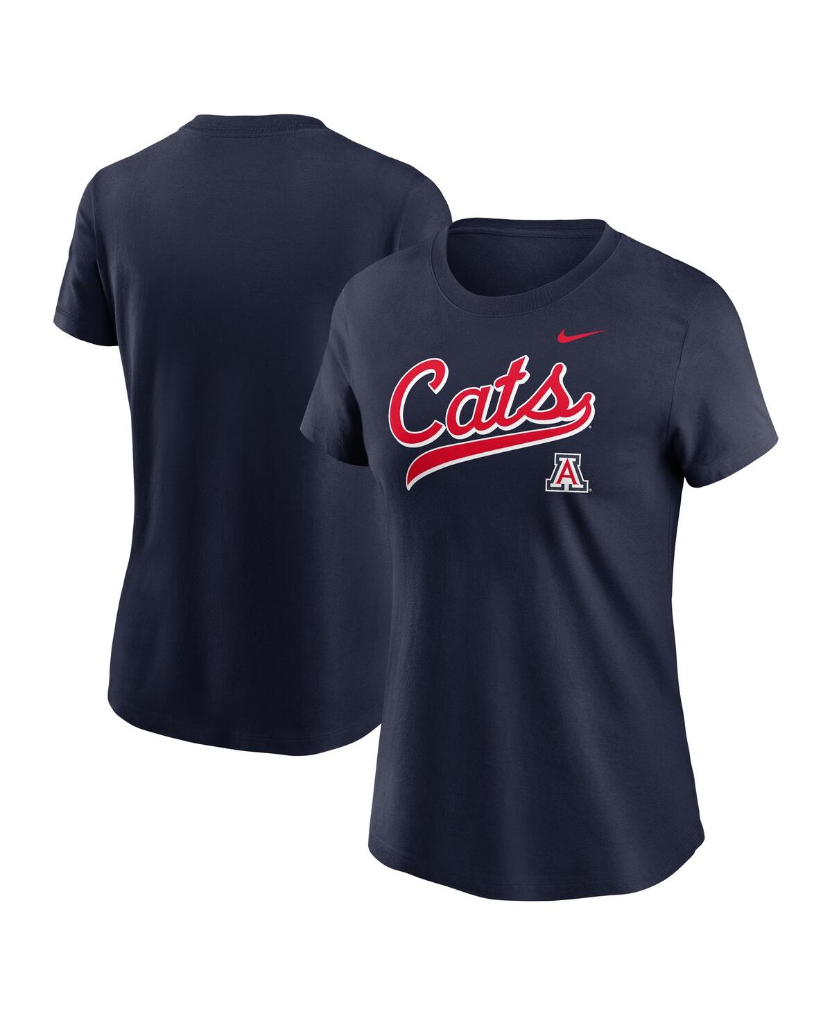 Click here for Nike Womens Navy Arizona Wildcats Local Script T-S... prices