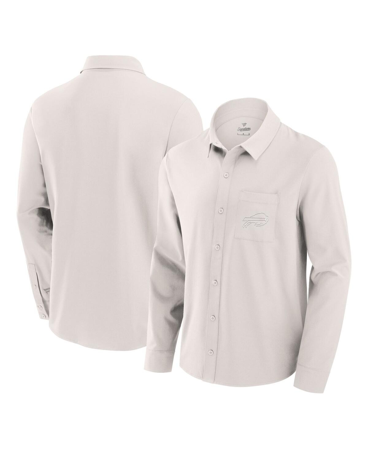 Click here for Fanatics Mens Cream Buffalo Bills Front Office Lon... prices