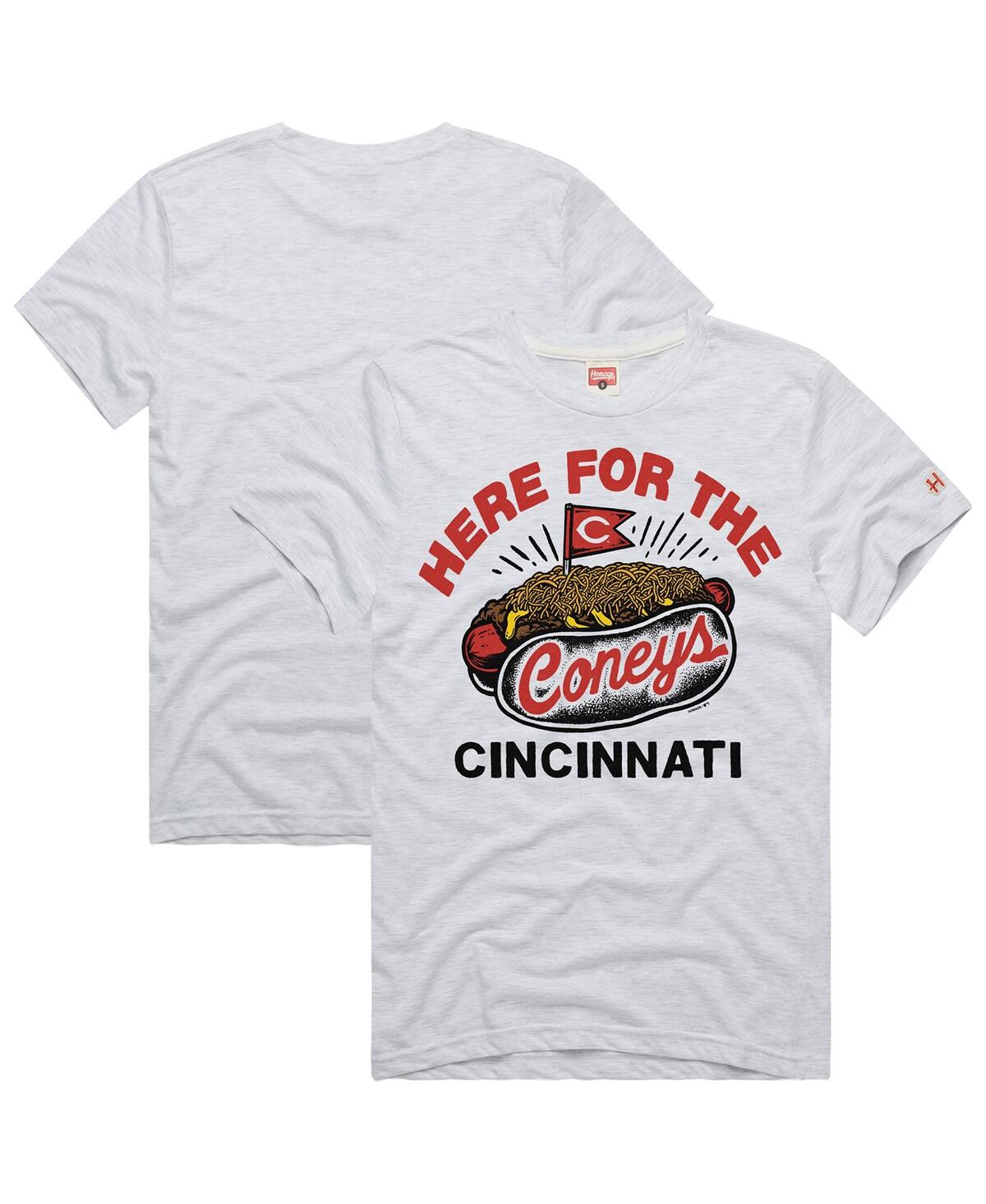 Click here for Homage Mens Ash Cincinnati Reds Hyper Local Tri-Bl... prices