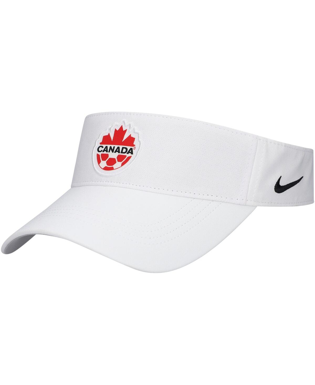 Click here for Nike Mens White Canada Soccer Ace Performance Adju... prices