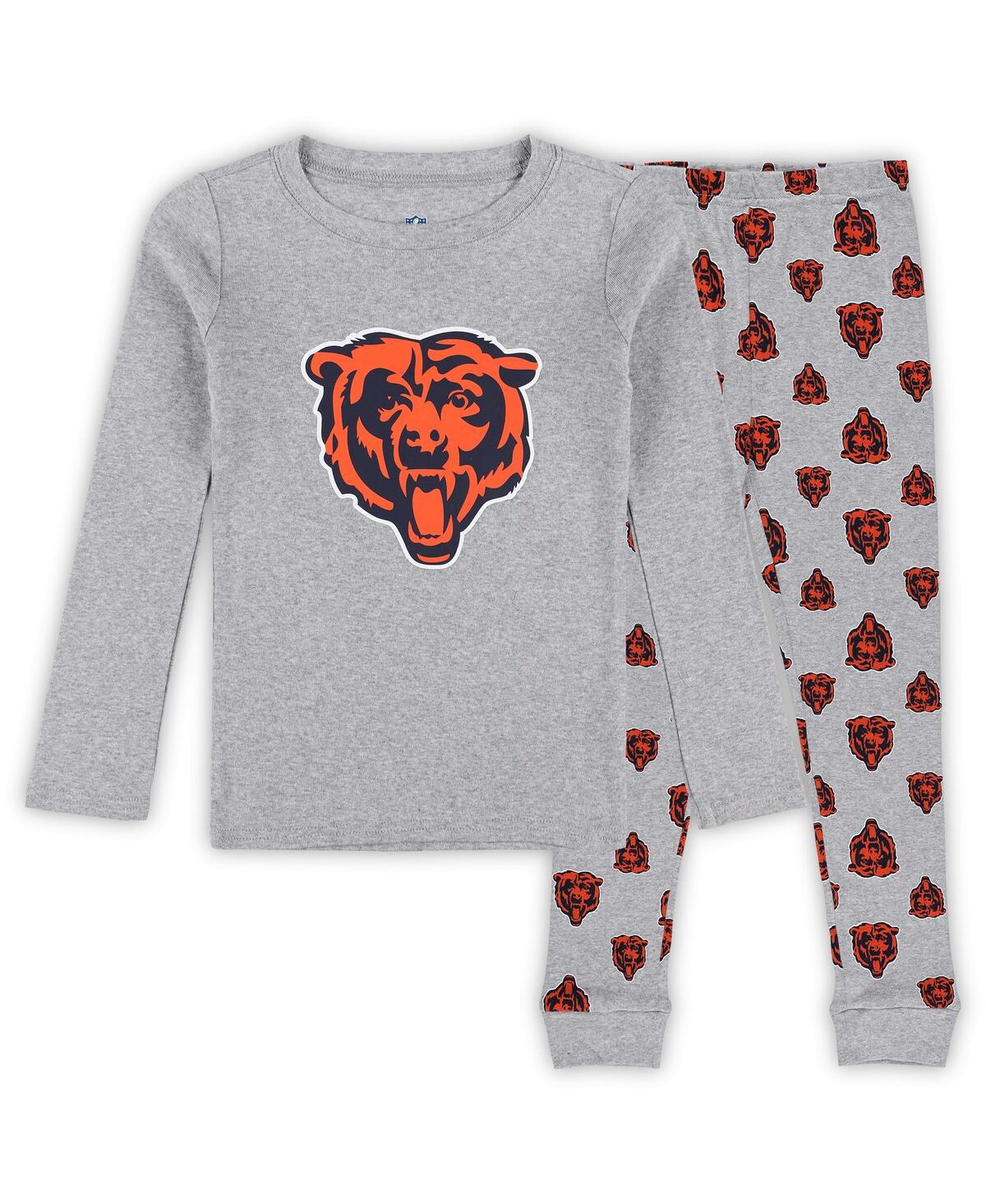 Click here for Outerstuff Preschool 2-Piece Heather Gray Chicago... prices
