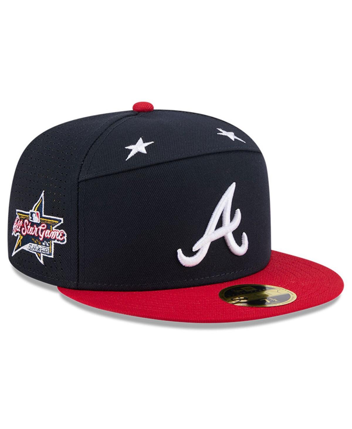 Click here for New Era Mens Navy/Red Atlanta Braves 2025 Mlb All-... prices