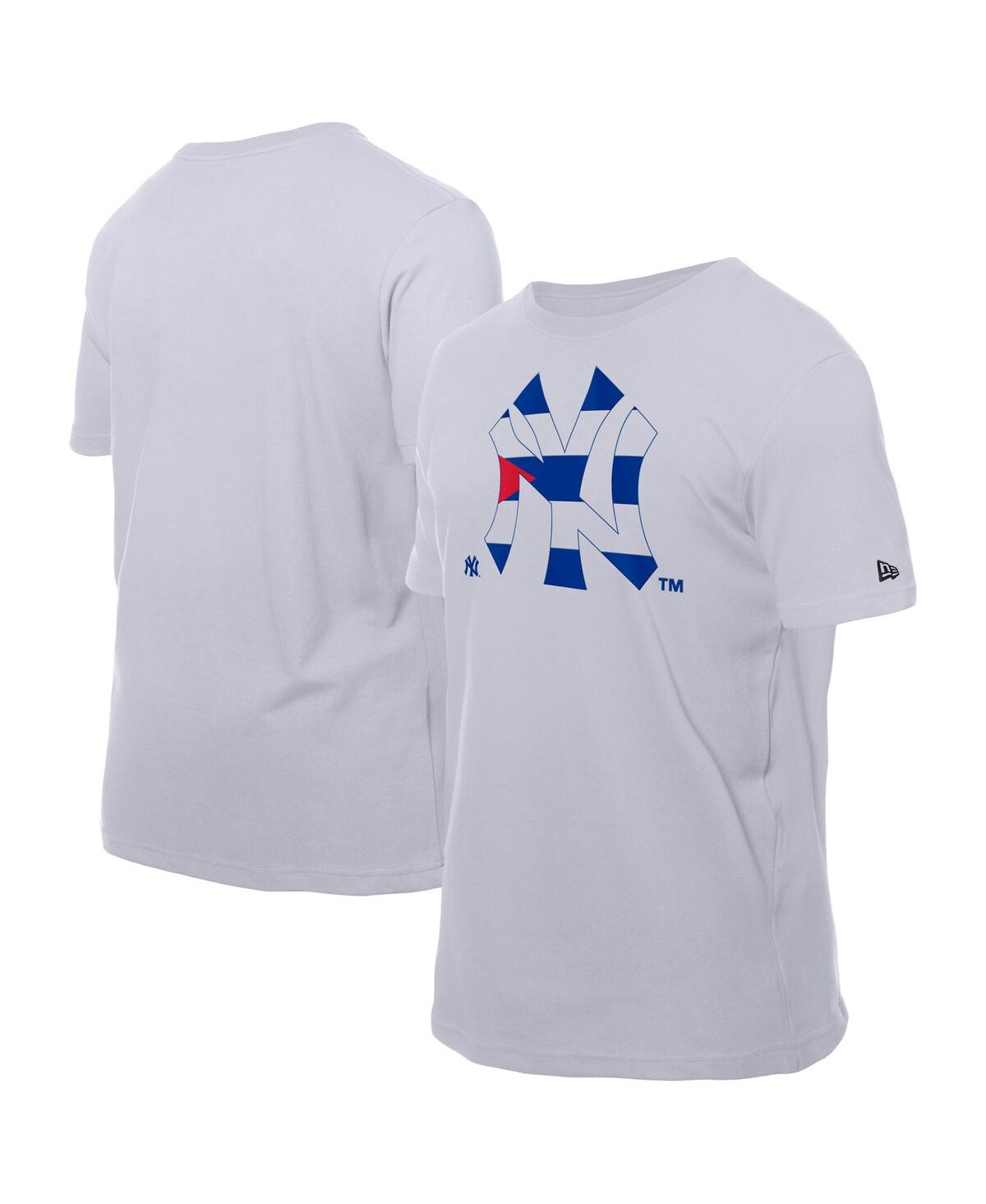 Click here for New Era Mens White New York Yankees Cuban Flag Log... prices