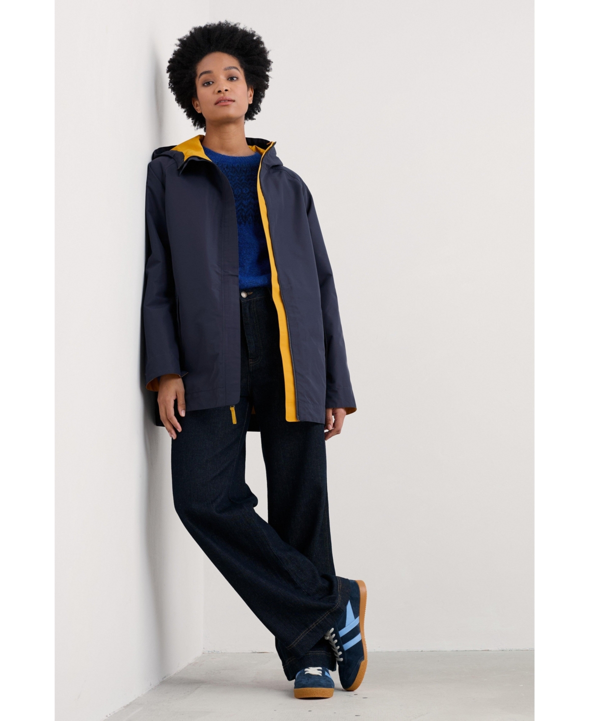 Click here for Seasalt Cornwall Womens The Reversible Raincoat Ii... prices