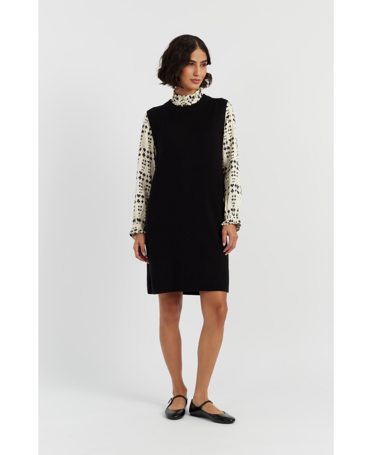 Click here for Chinti & Parker Womens Wool Cashmere Mini Dress -... prices