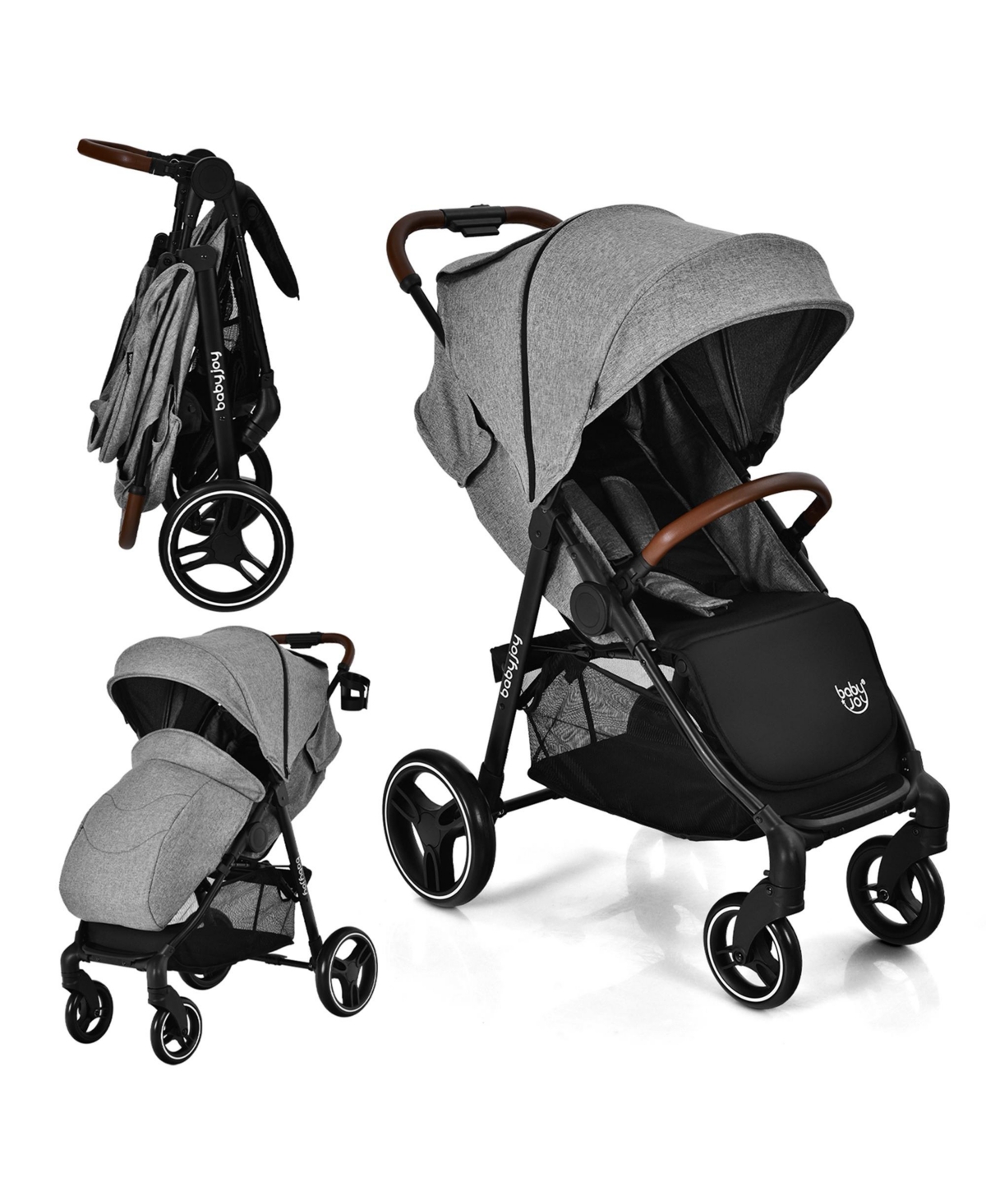 Click here for Costway High Landscape Baby Stroller Pushchair wit... prices