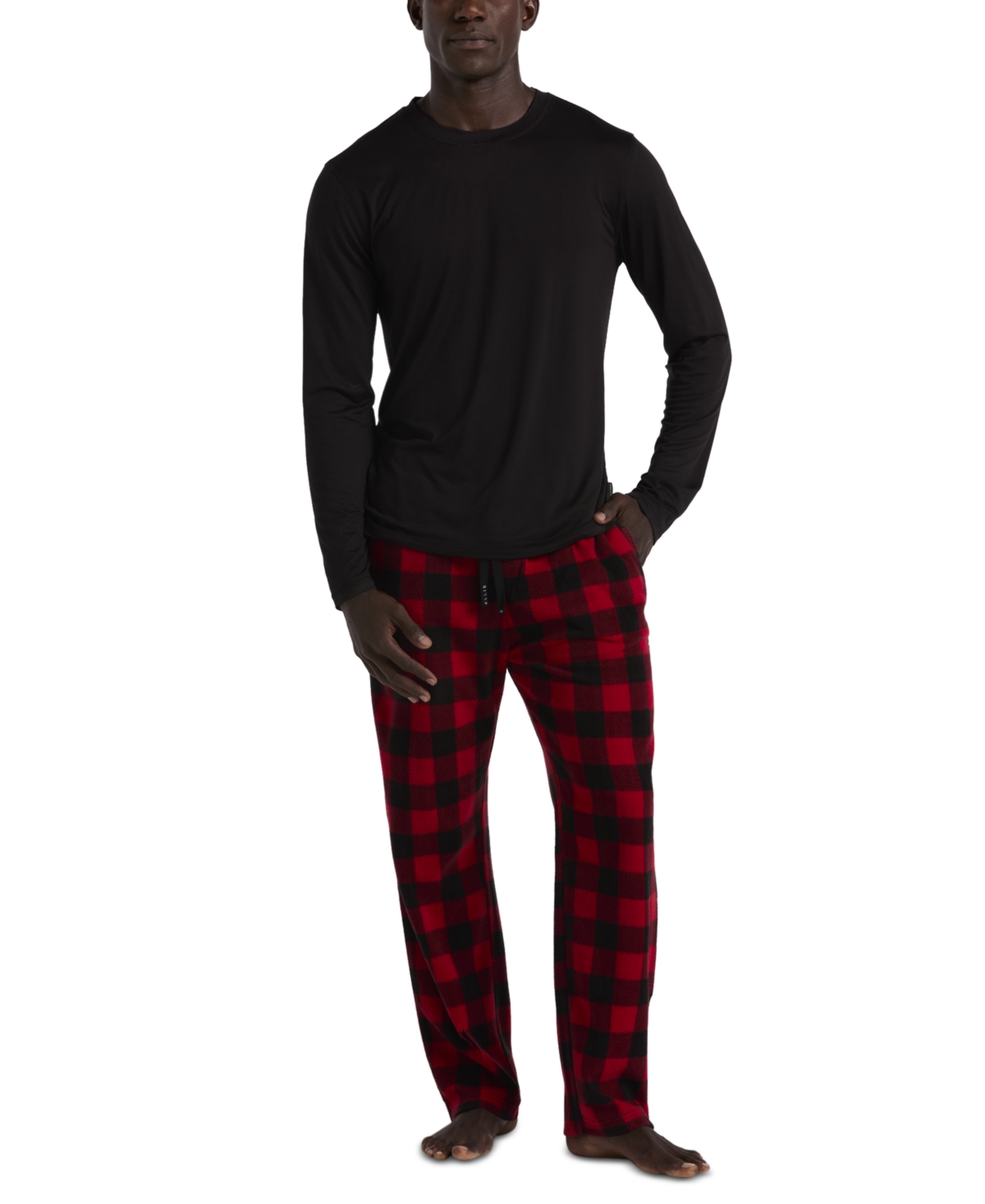 Click here for Perry Ellis Portfolio Mens Buffalo Plaid Pajama Se... prices