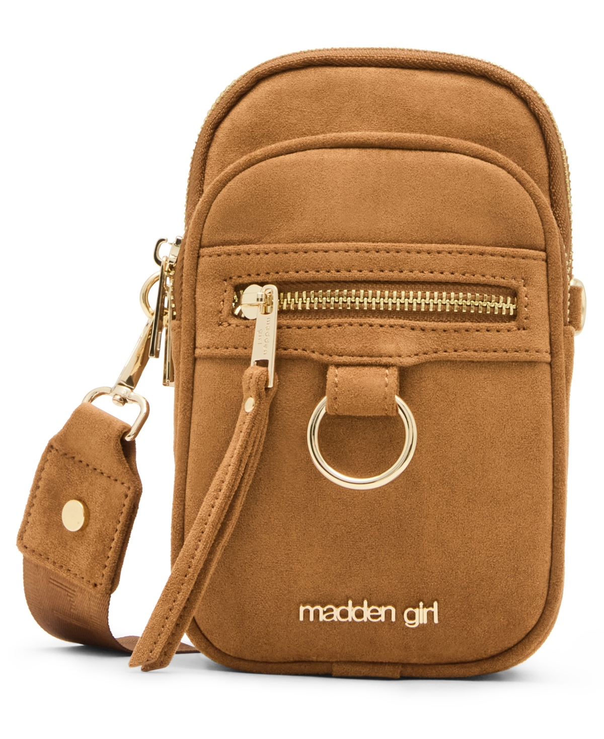 Click here for Madden Girl Danisu Mini Zipper Crossbody Bag - Cog... prices