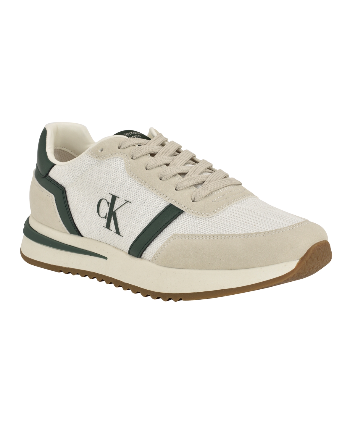Click here for Calvin Klein Mens Picio Lace Up Casual Sneakers -... prices