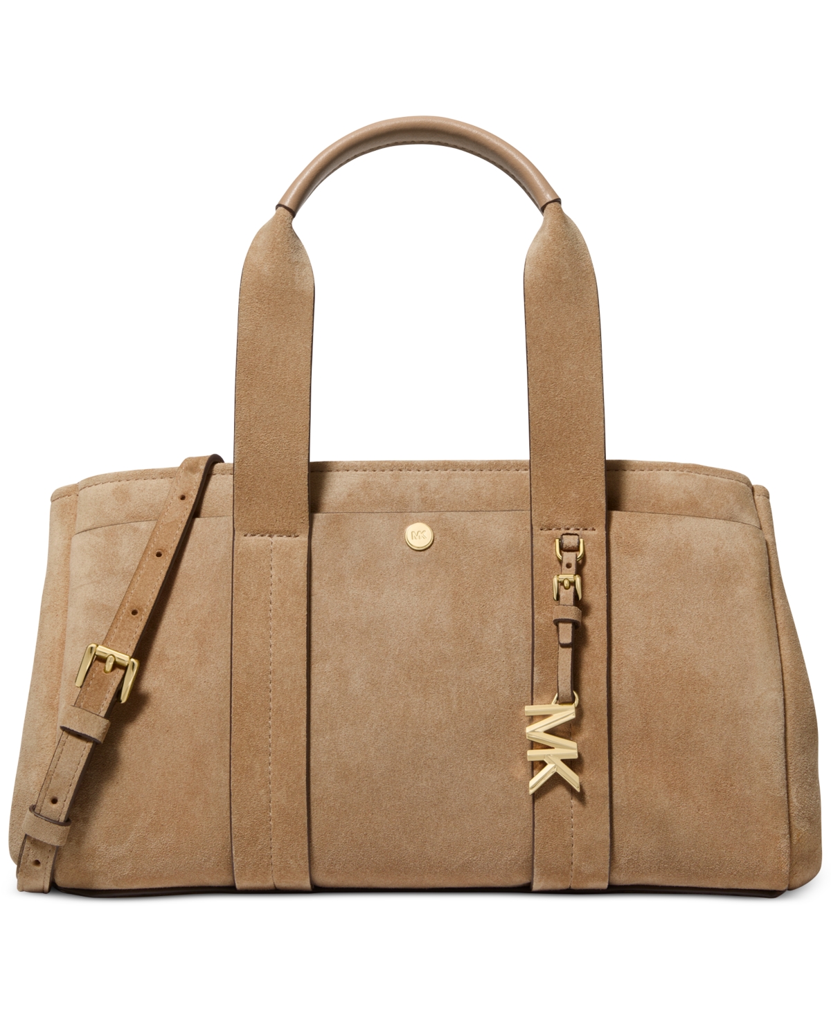 Click here for Michael Kors Romee Medium Leather East West Satche... prices