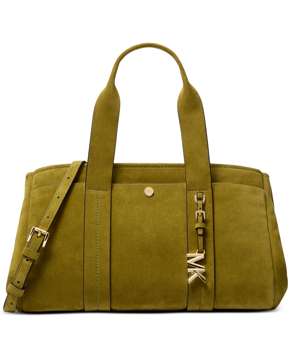 Click here for Michael Kors Romee Medium Leather East West Satche... prices