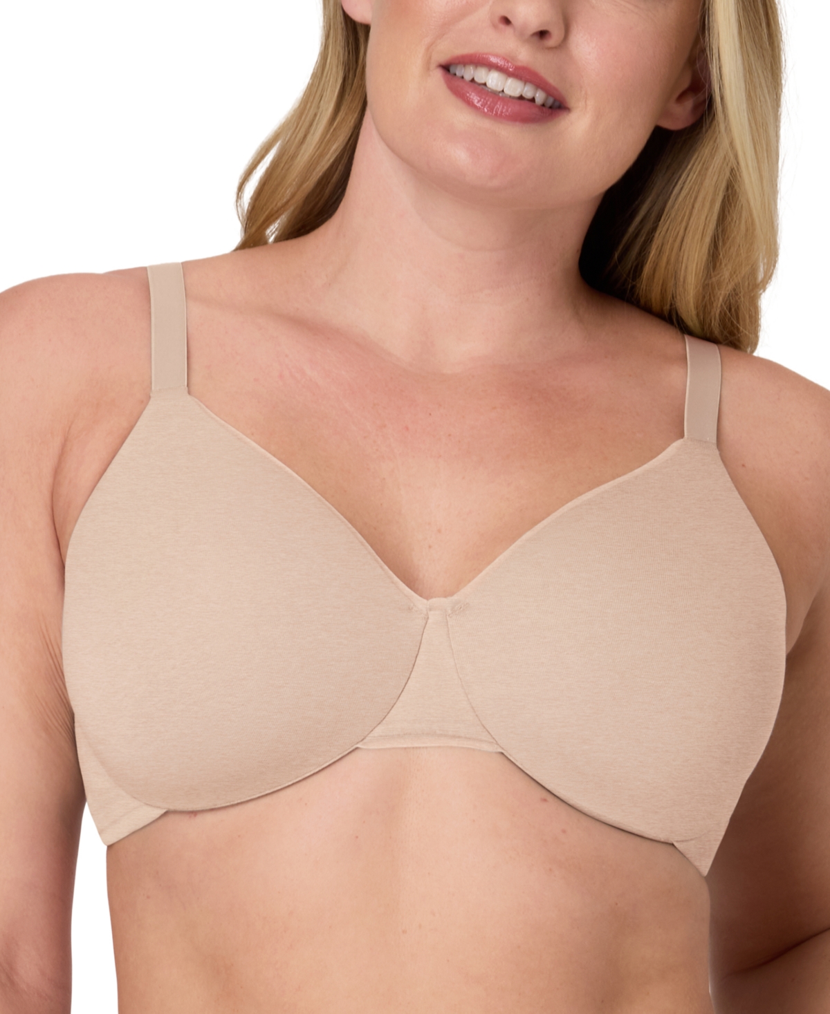 Click here for Bali Womens Cotton Collection Underwire T-Shirt Br... prices