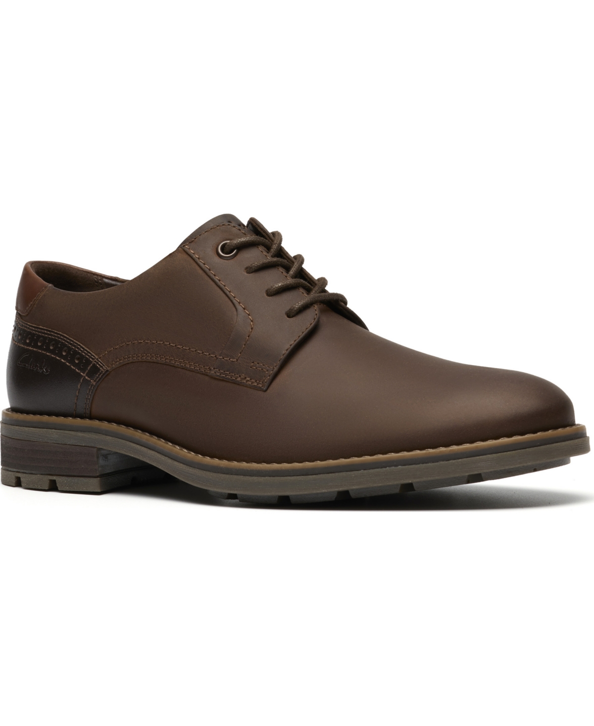 Click here for Clarks Mens Emmet Plain Toe Dress Shoe - Beeswax l... prices