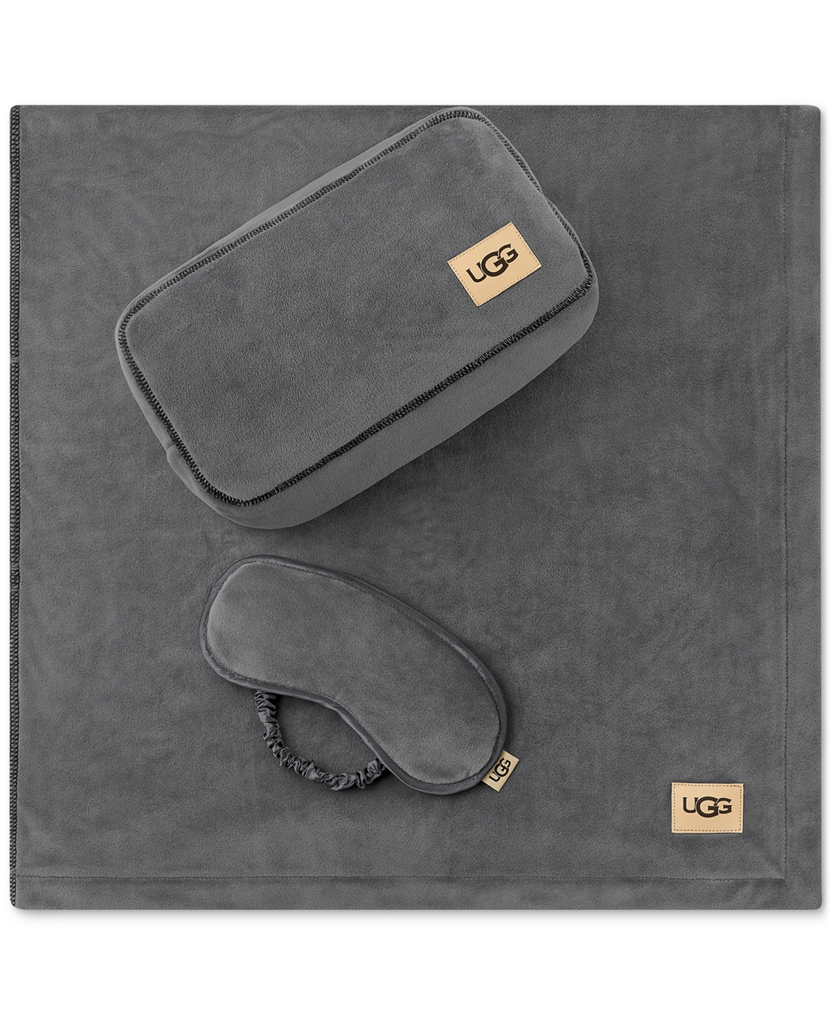 Click here for Ugg Raegan 3-Pc. Throw  Eye Mask and Case Gift Set... prices