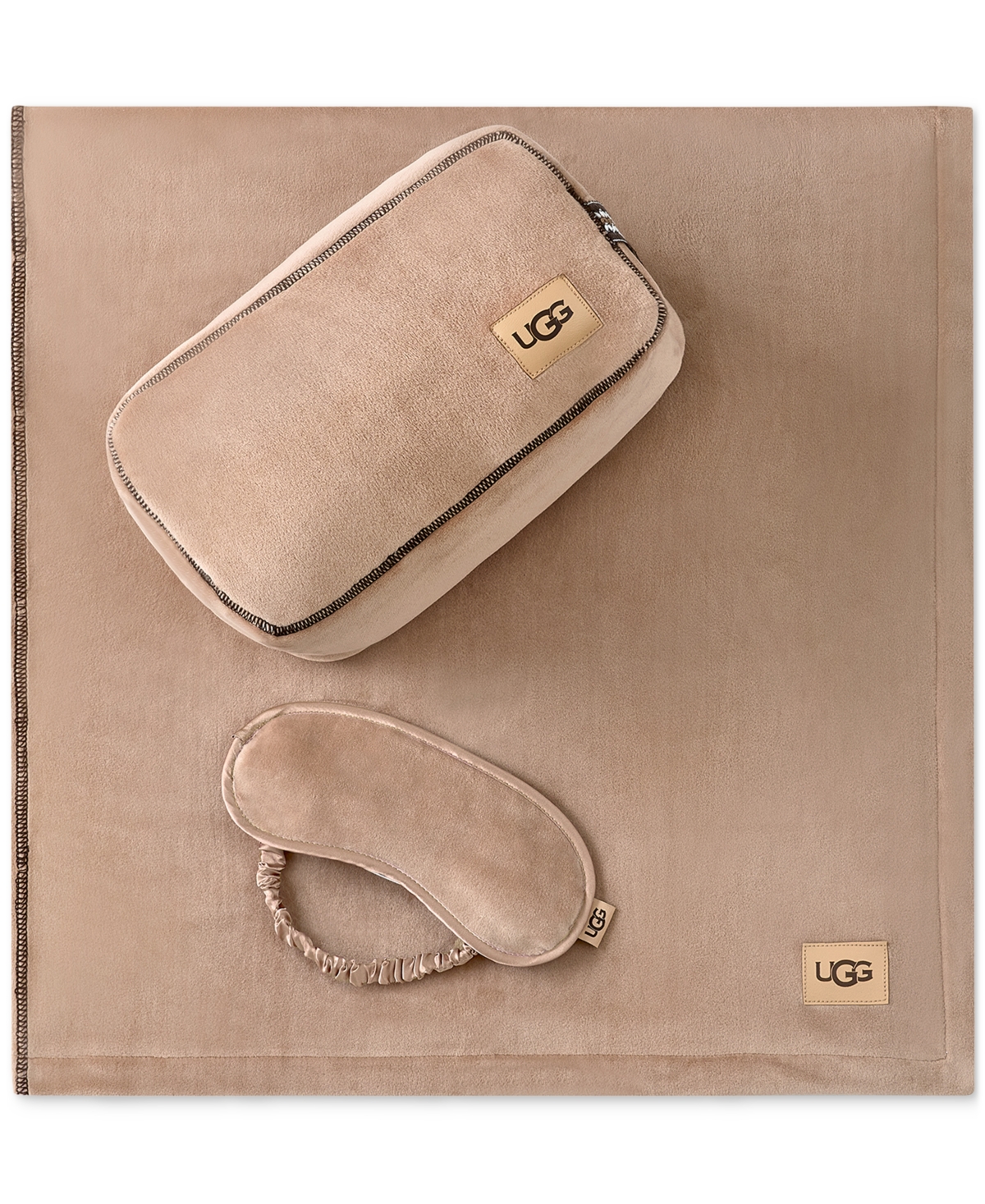 Click here for Ugg Raegan 3-Pc. Throw  Eye Mask and Case Gift Set... prices