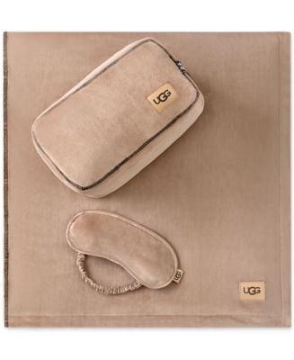 UGG® Raegan 3-Pc. Throw, Eye Mask and Case Gift Set - Macy's