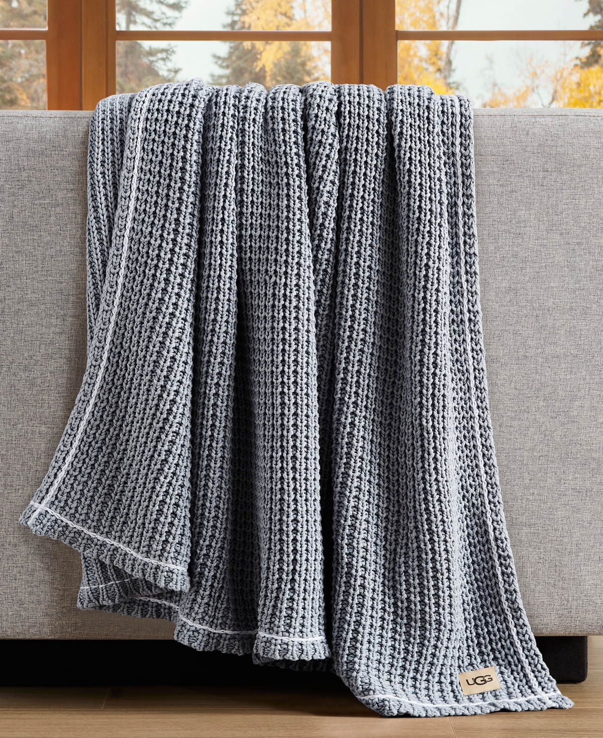 Click here for Ugg Luna Cotton Waffled Knit Throw Blanket  50 x 7... prices