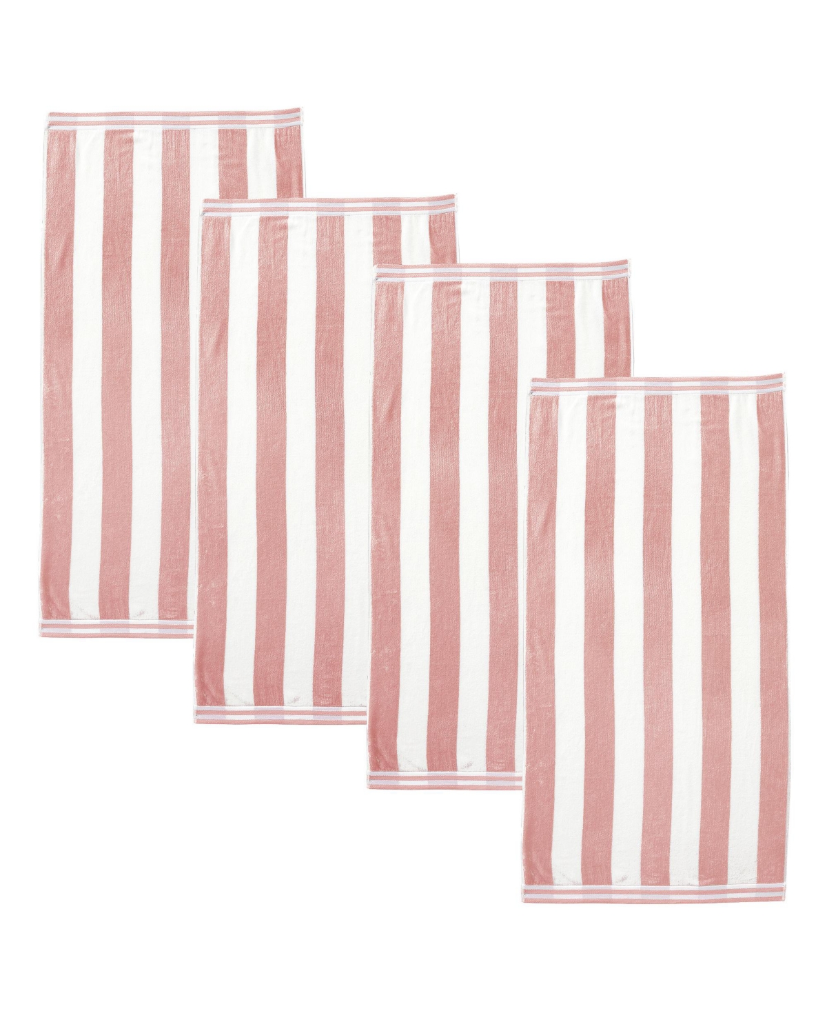 Click here for Linery & Co. 100 Cotton Velour Cabana Stripe Beach... prices
