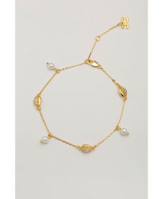Classicharms Lucia Shell Whisper Anklet - Macy's