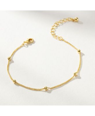 Click here for 14k Gold Plated Everyday Bracelet 6.5 X22 2 X22 Ex... prices