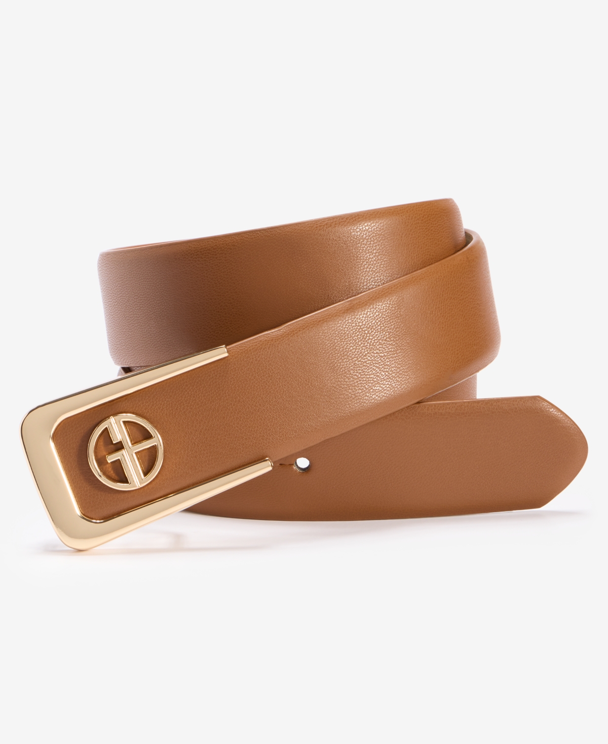 Click here for Giani Bernini Hidden Collar Button Pant Belt - Cog... prices